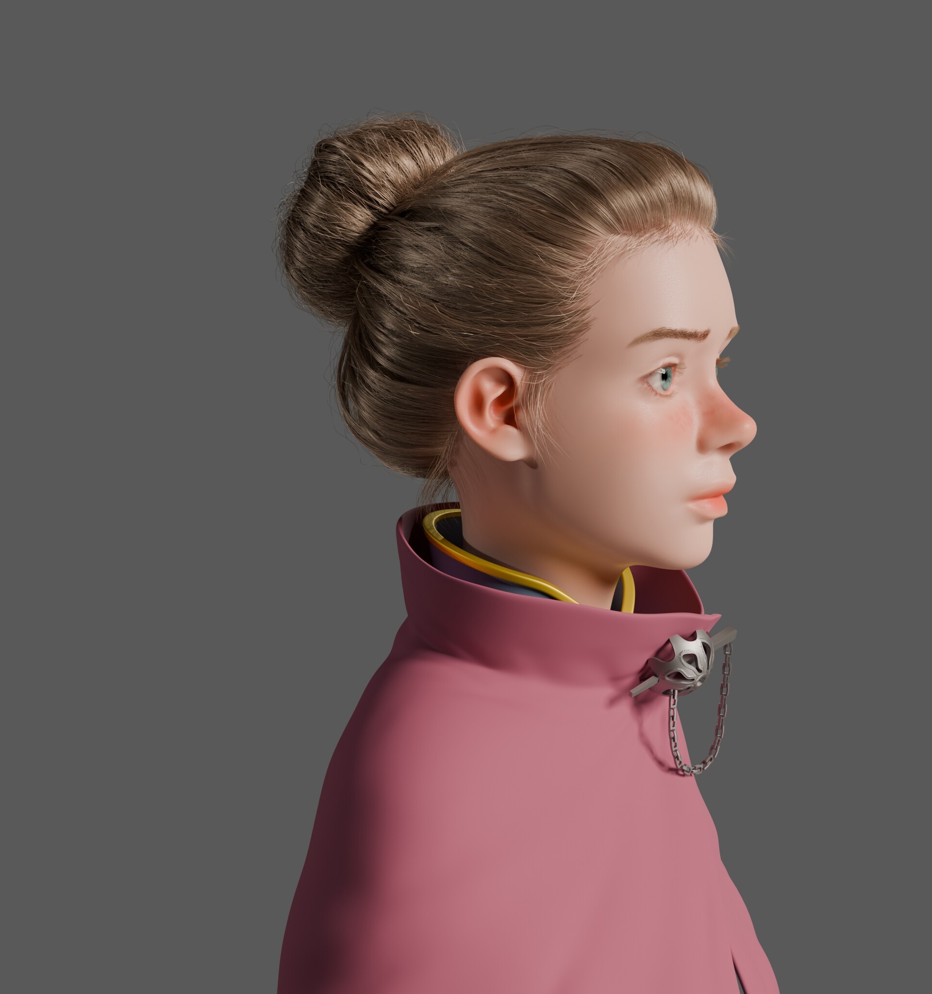 ArtStation - Blender hair practice1