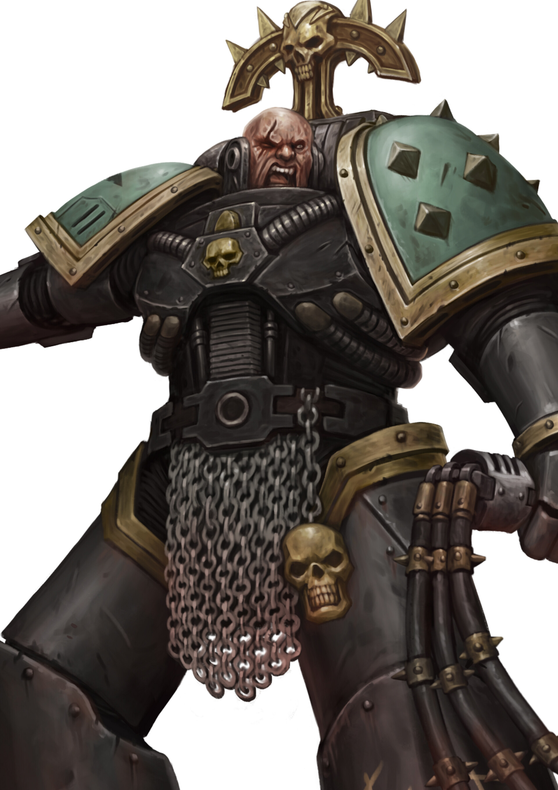 ArtStation - Traitor Overseer Consul - Warhammer 40K Fan Art