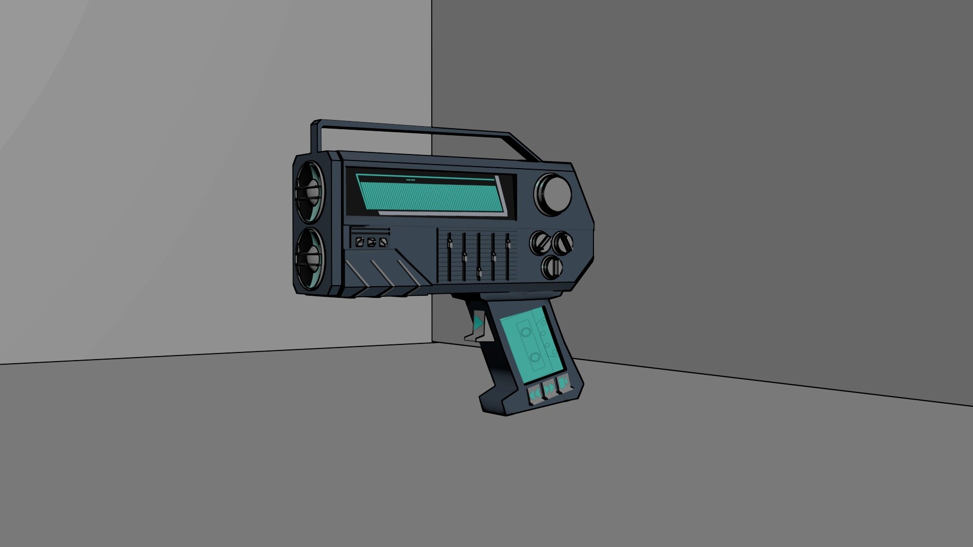 ArtStation - Ghetto Blaster 3000
