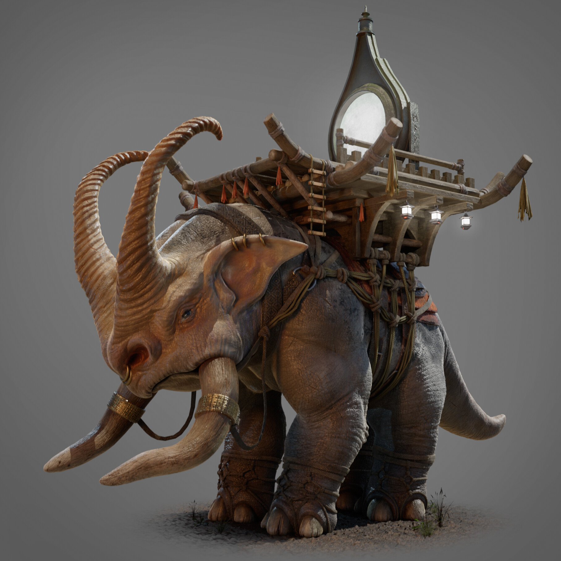 ArtStation - Fantasy Transport Creature