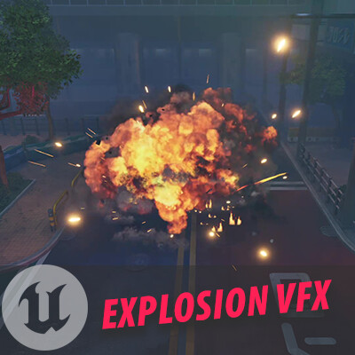 ArtStation - Semi-realistic Explosions (Project Shotgun)