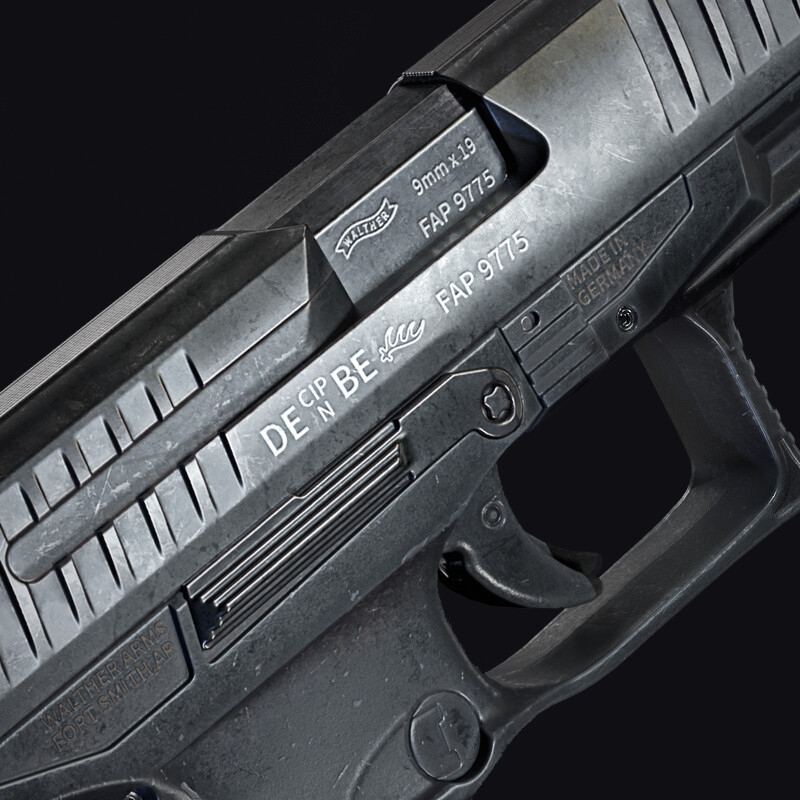 ArtStation - Walther PPQ Handgun