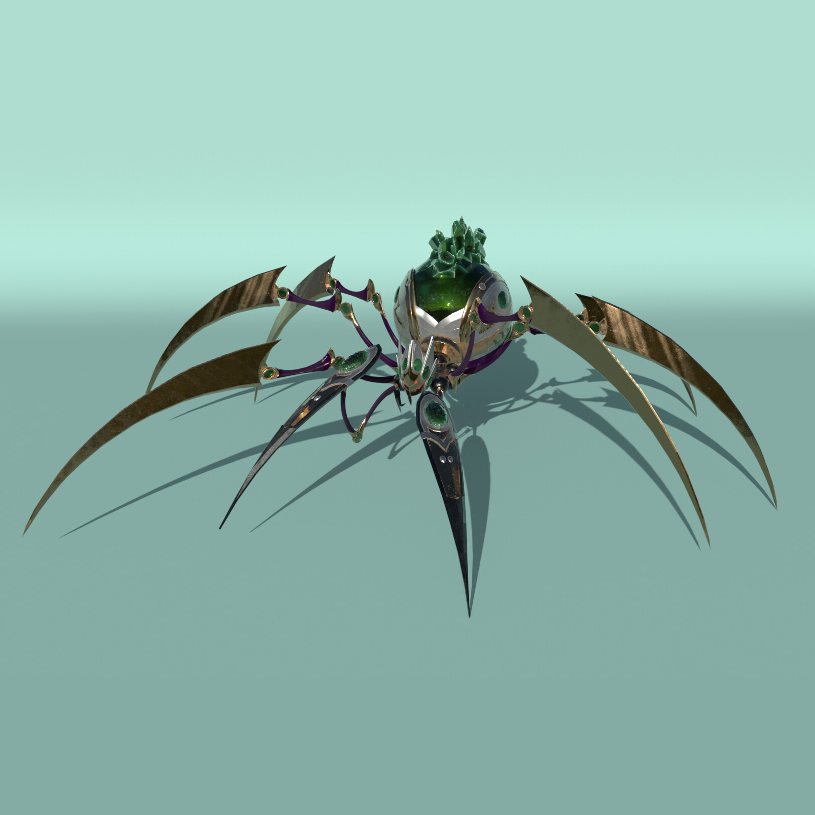 ArtStation - Robot Spider Rig