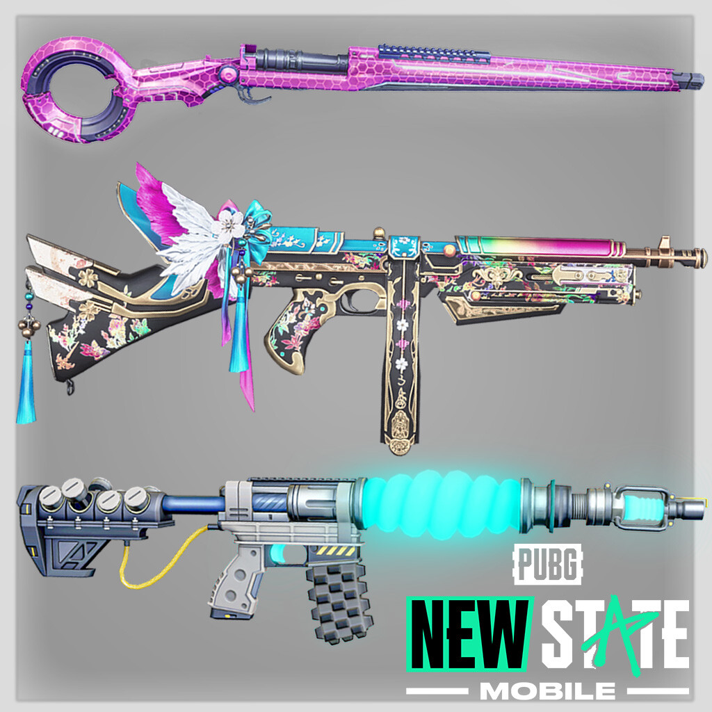 ArtStation - PUBG New State: Weapons