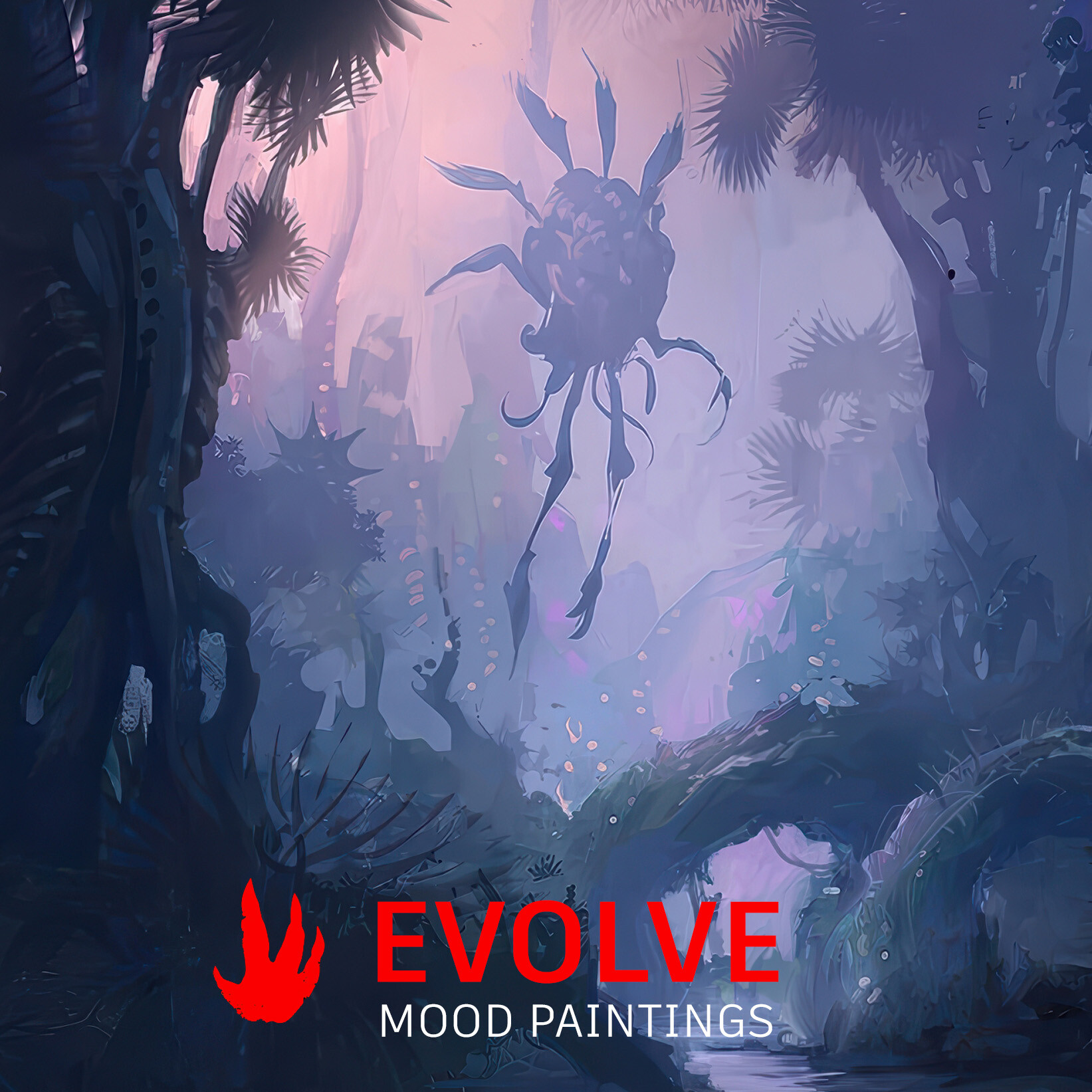 ArtStation - EVOLVE Early Mood Paintings