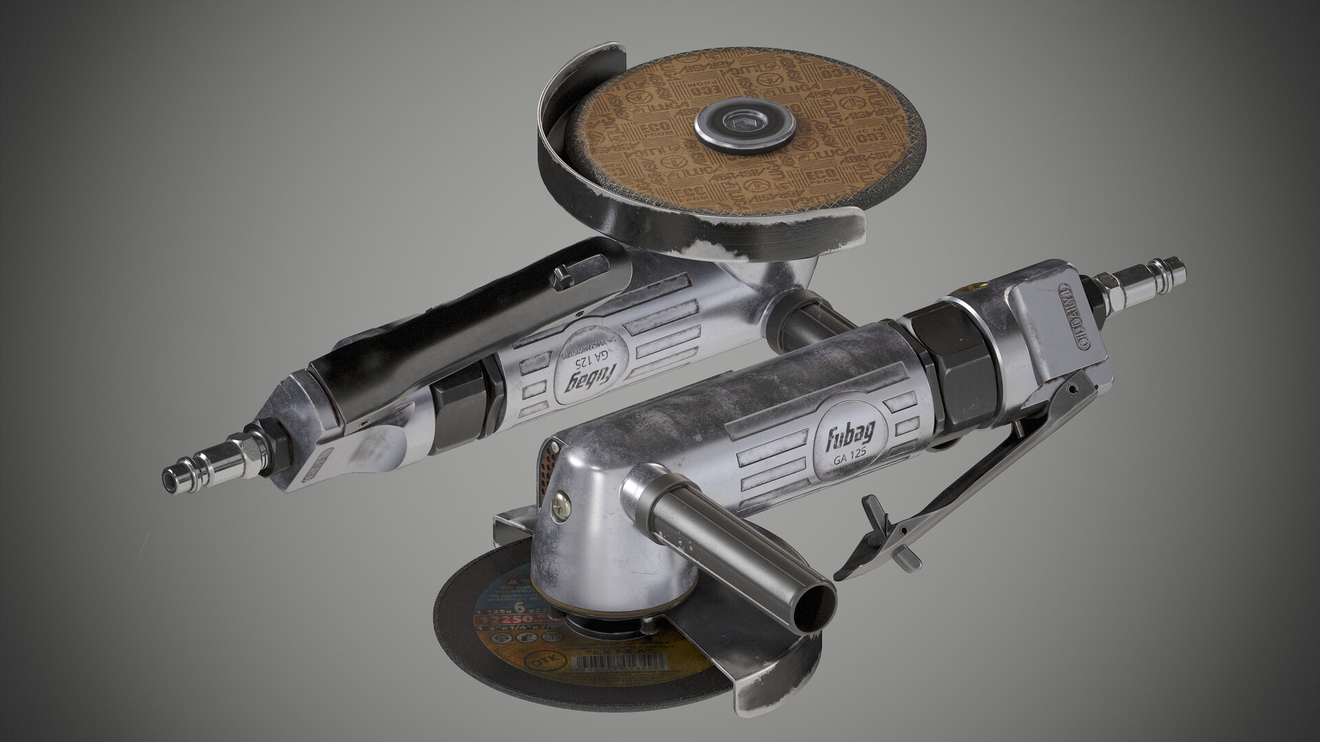 ArtStation - FUBAG Pneumatic grinder GA125