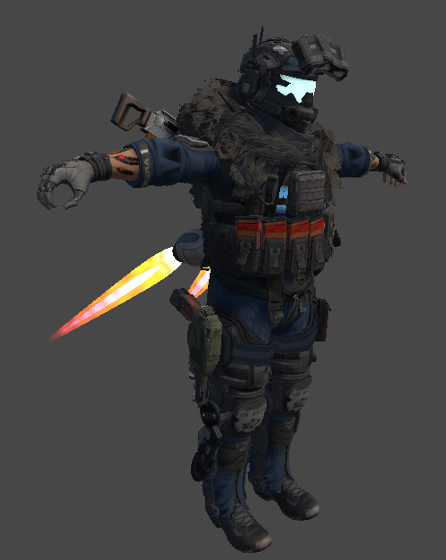 ArtStation - Military VRChat avatar