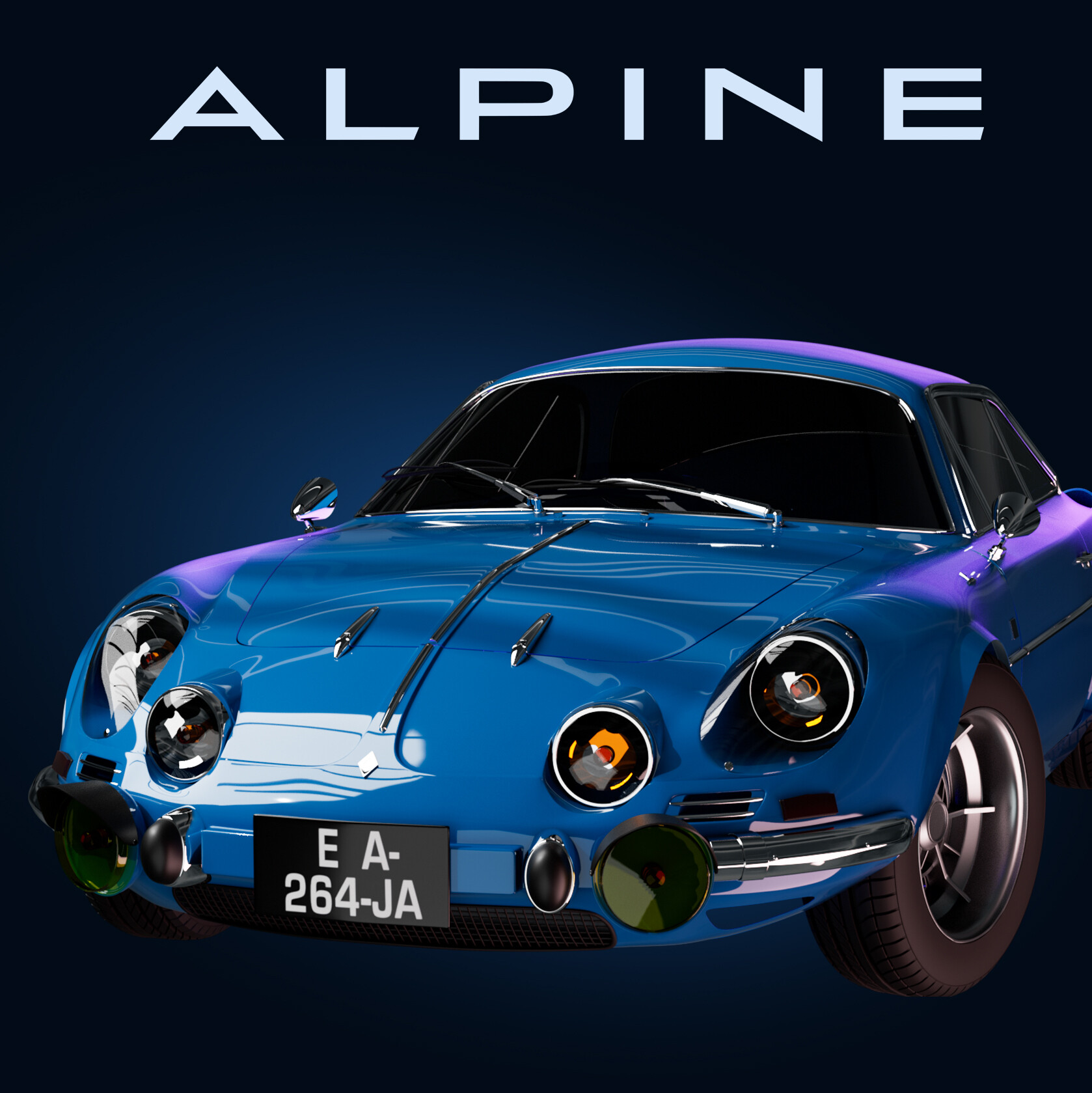 ArtStation - Alpine a110