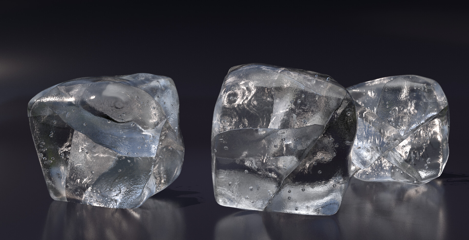 ArtStation - Ice cubes