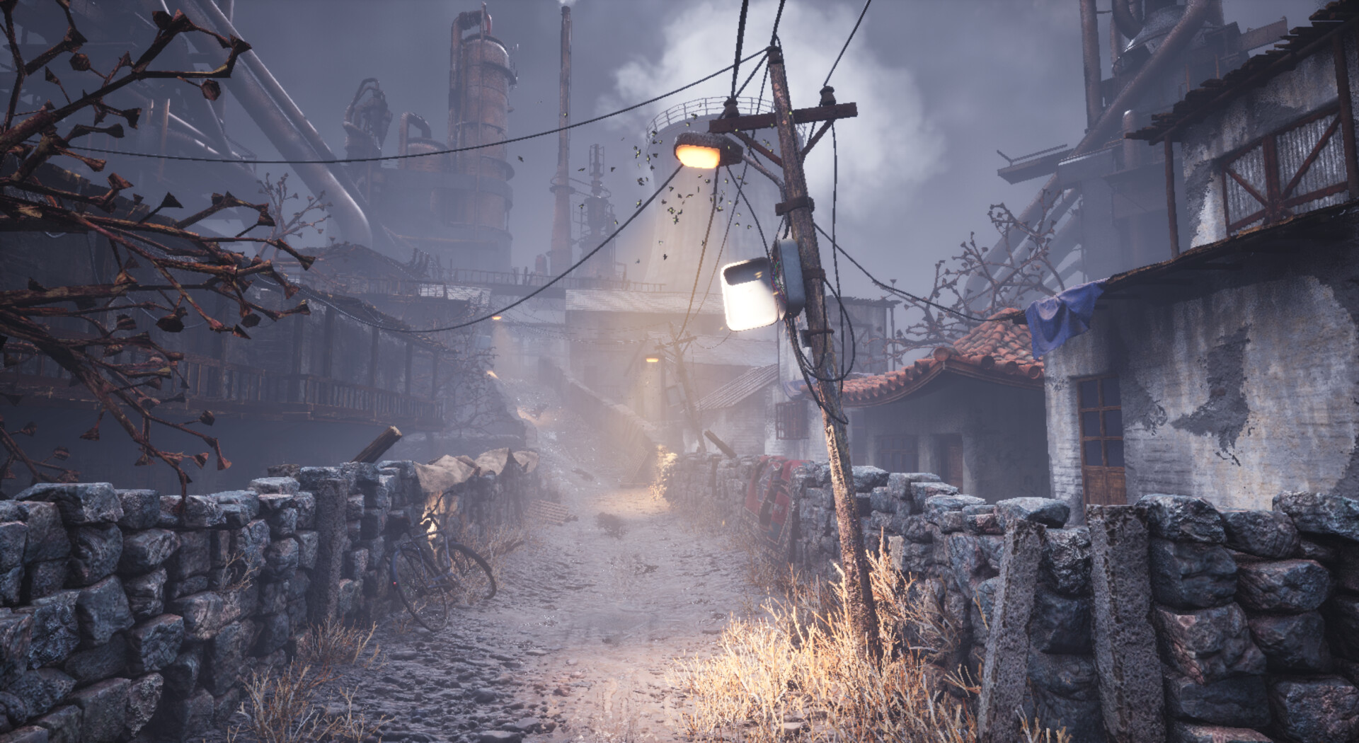 ArtStation - Factory Slums Enviroment