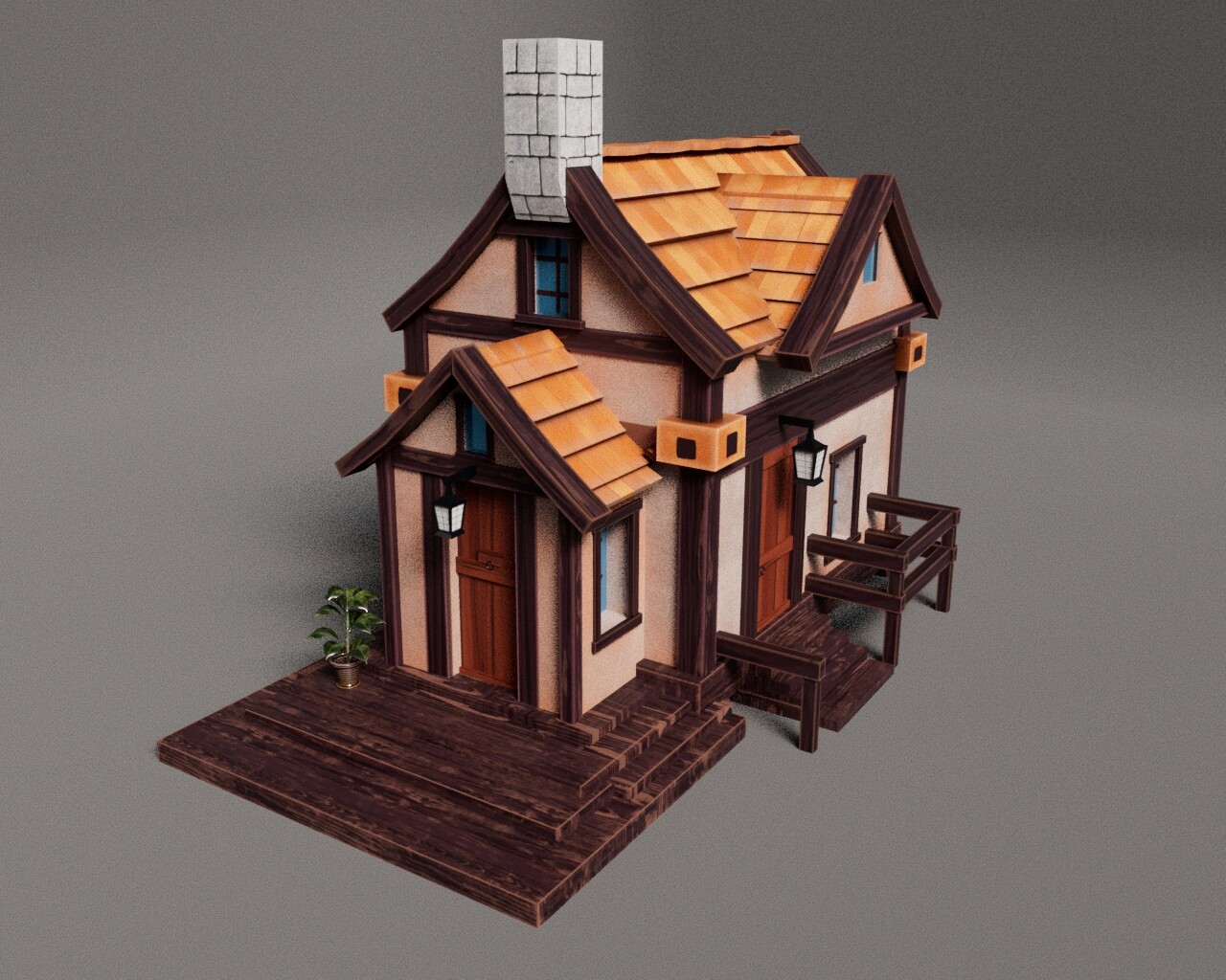 ArtStation - Small Cottage