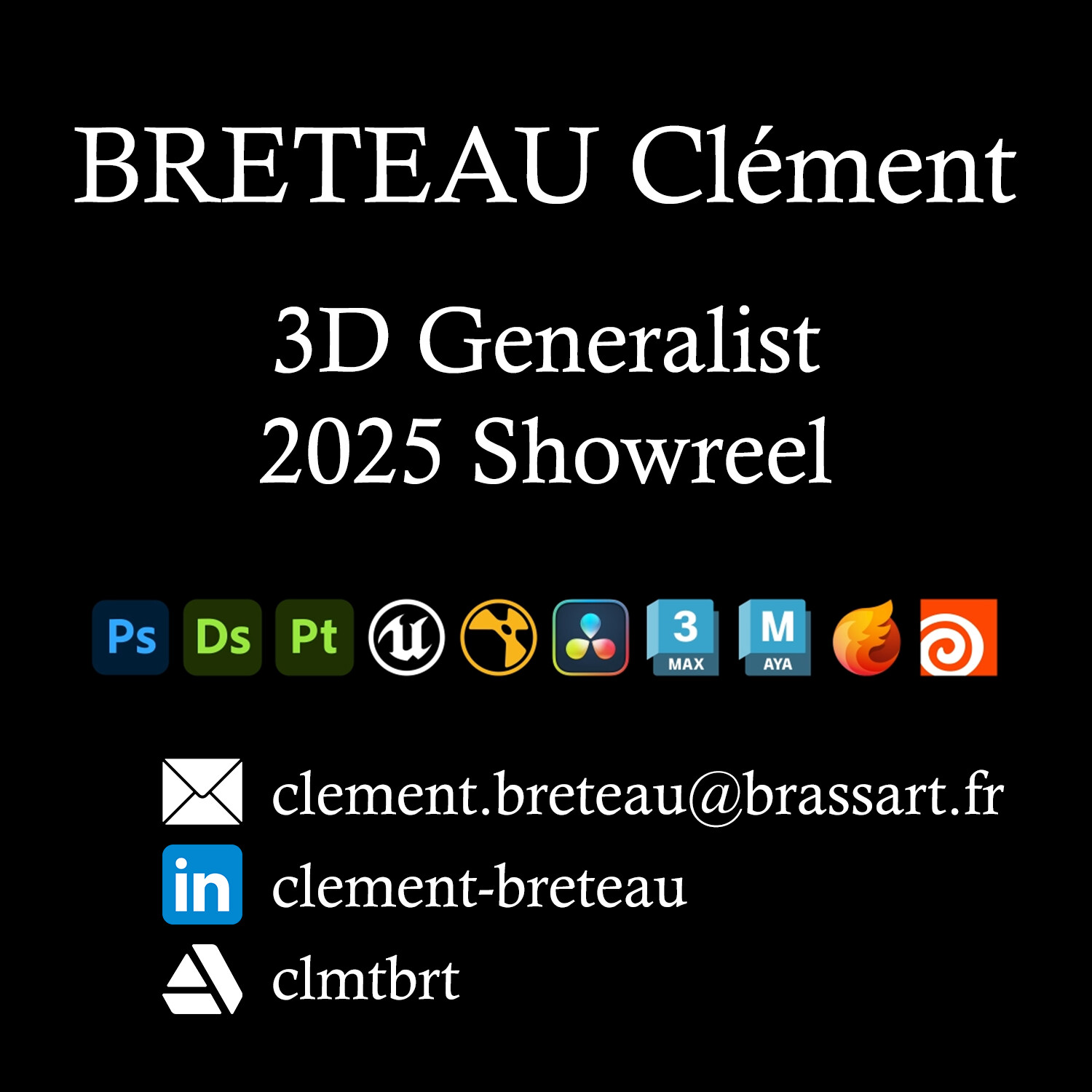 ArtStation - Showreel 2025 - 3D Generalist