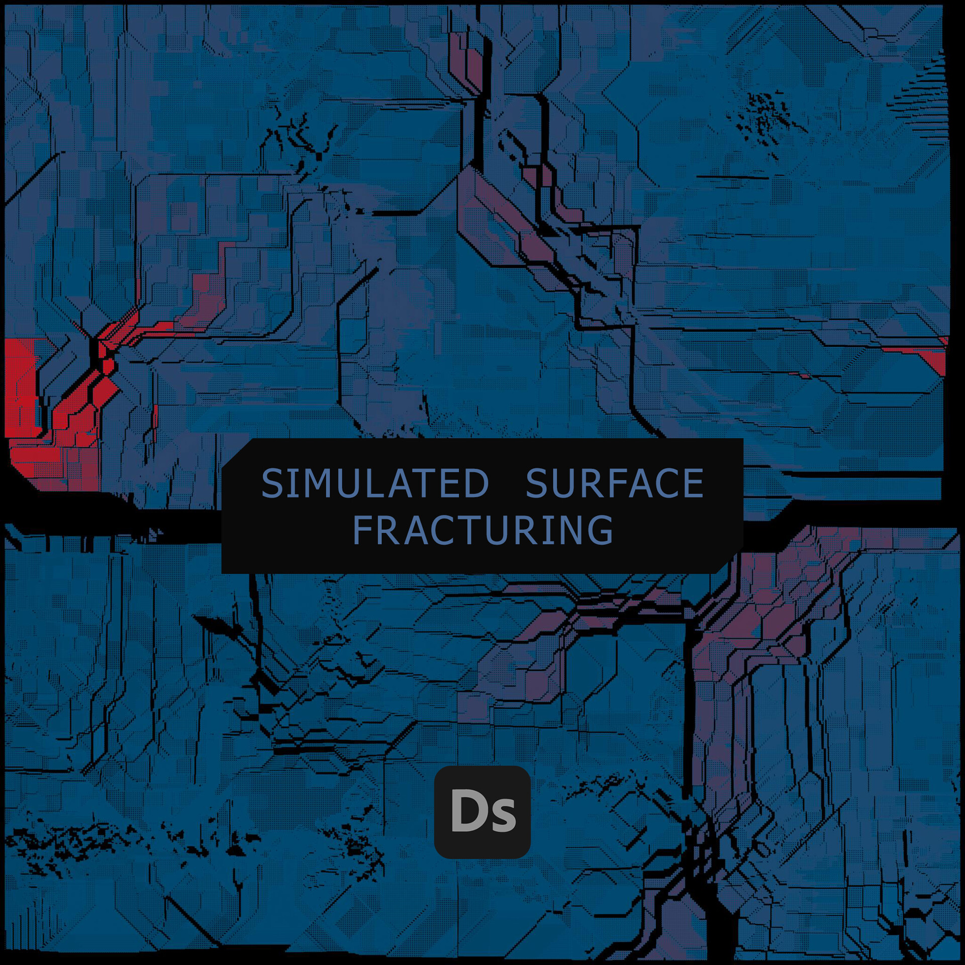 ArtStation - Simulated surface fracturing in Substance Designer. Latest ...