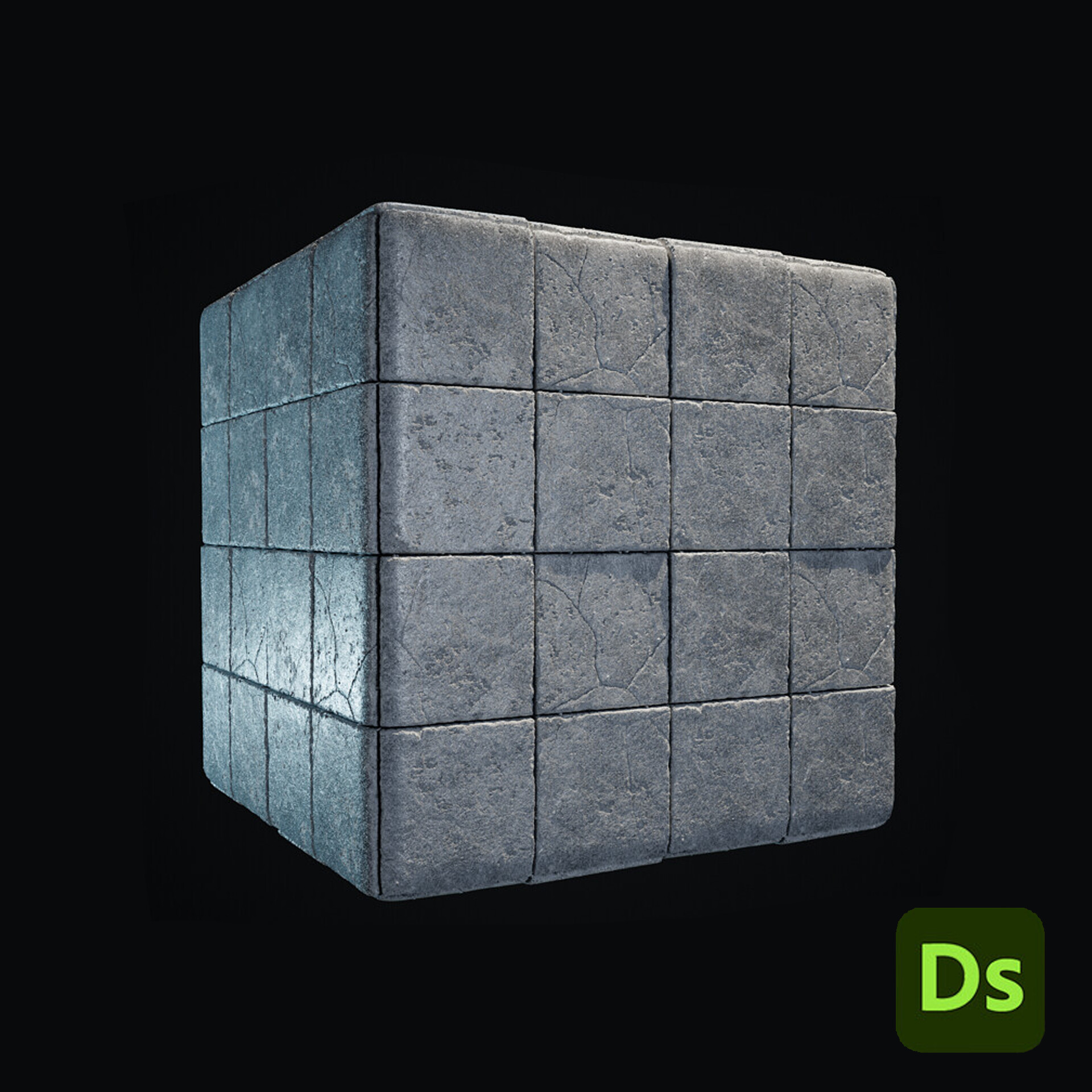 ArtStation - sd石材地板