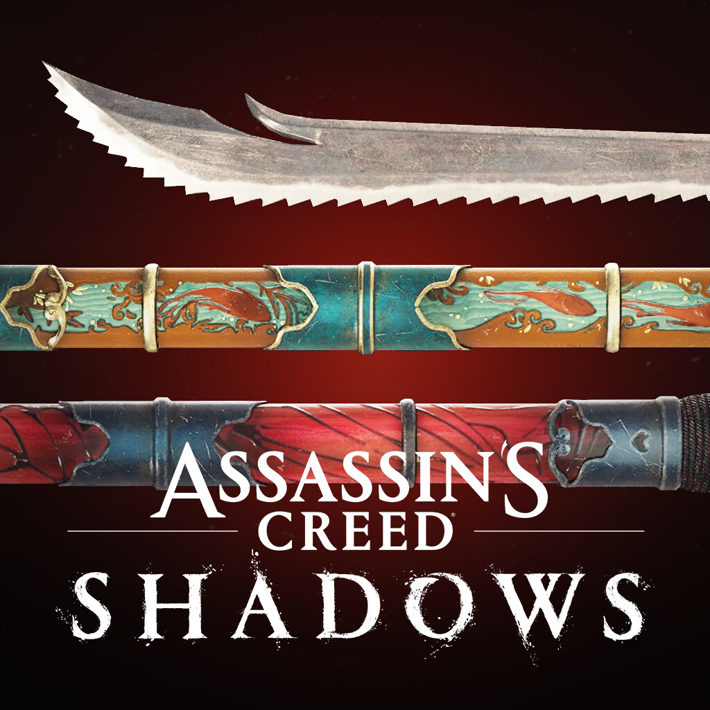 ArtStation - Assassin's Creed Shadows - Bleed Naginata Variations