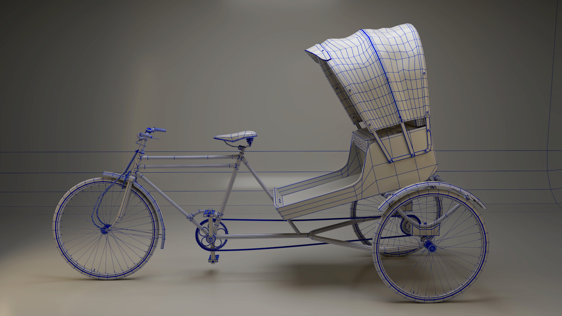 ArtStation - Bike Rickshaw (Vehicle)
