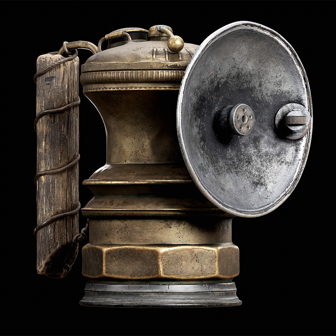 ArtStation - Mining Lamp