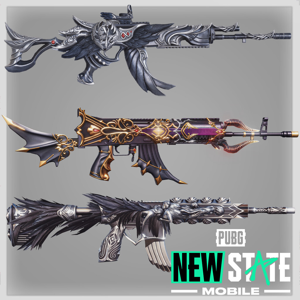 ArtStation - PUBG New State: Weapons