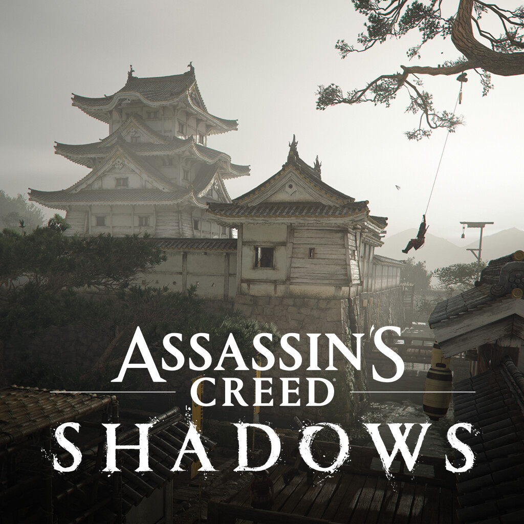 ArtStation - Assassin's Creed Shadows - Omizo Castle Town (2025)