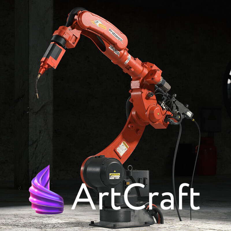 ArtStation - Robot welding
