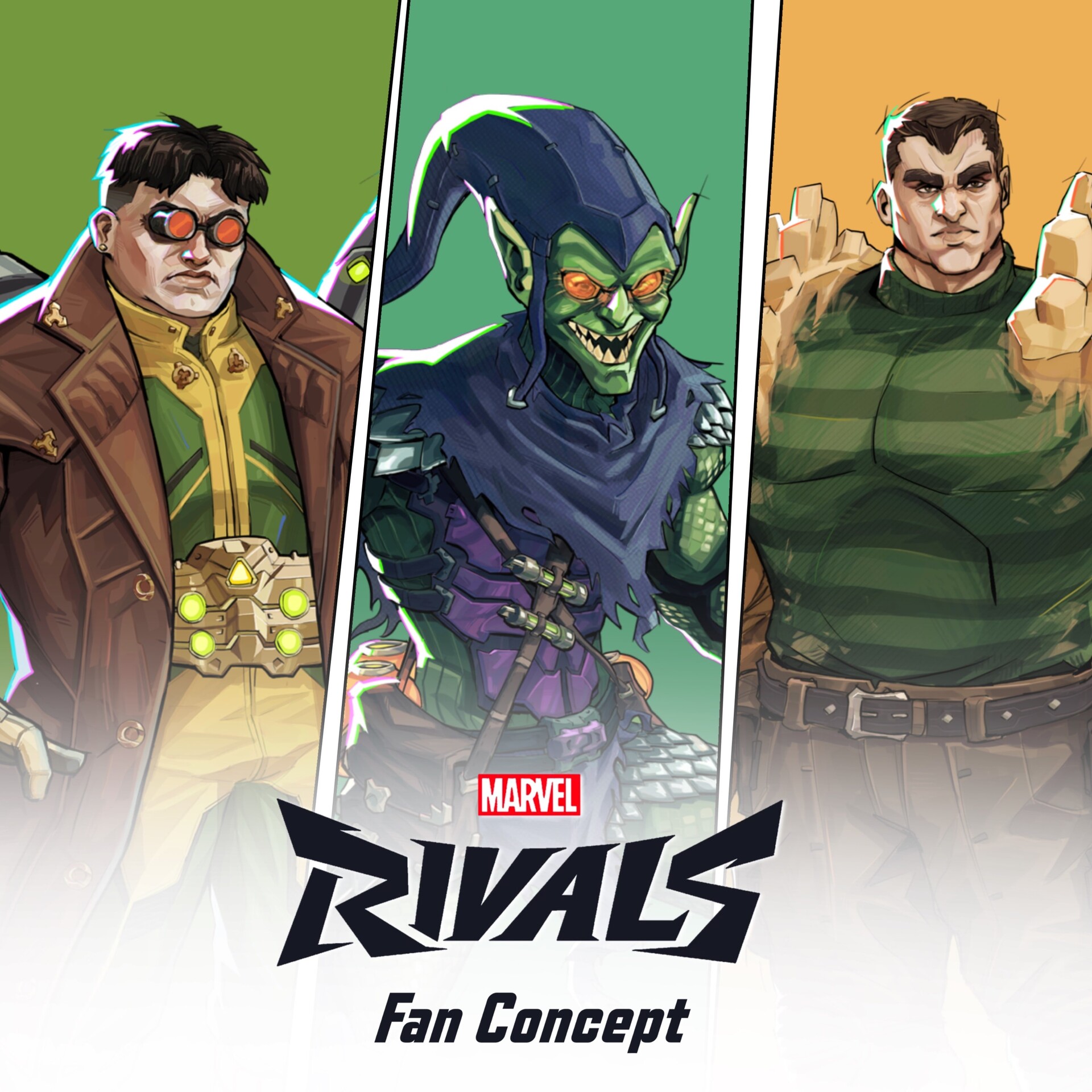 ArtStation - Collection of Marvel Rivals fan concepts