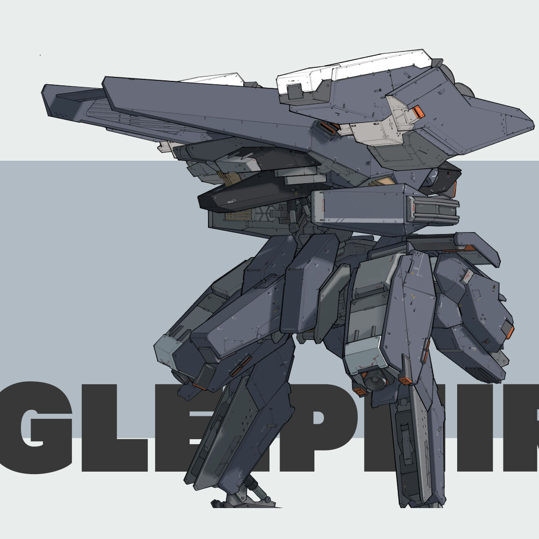 ArtStation - EXPERIENMENTAL MULTIFUNCTION UMNMANNED ARMOR - Gleipnir ...