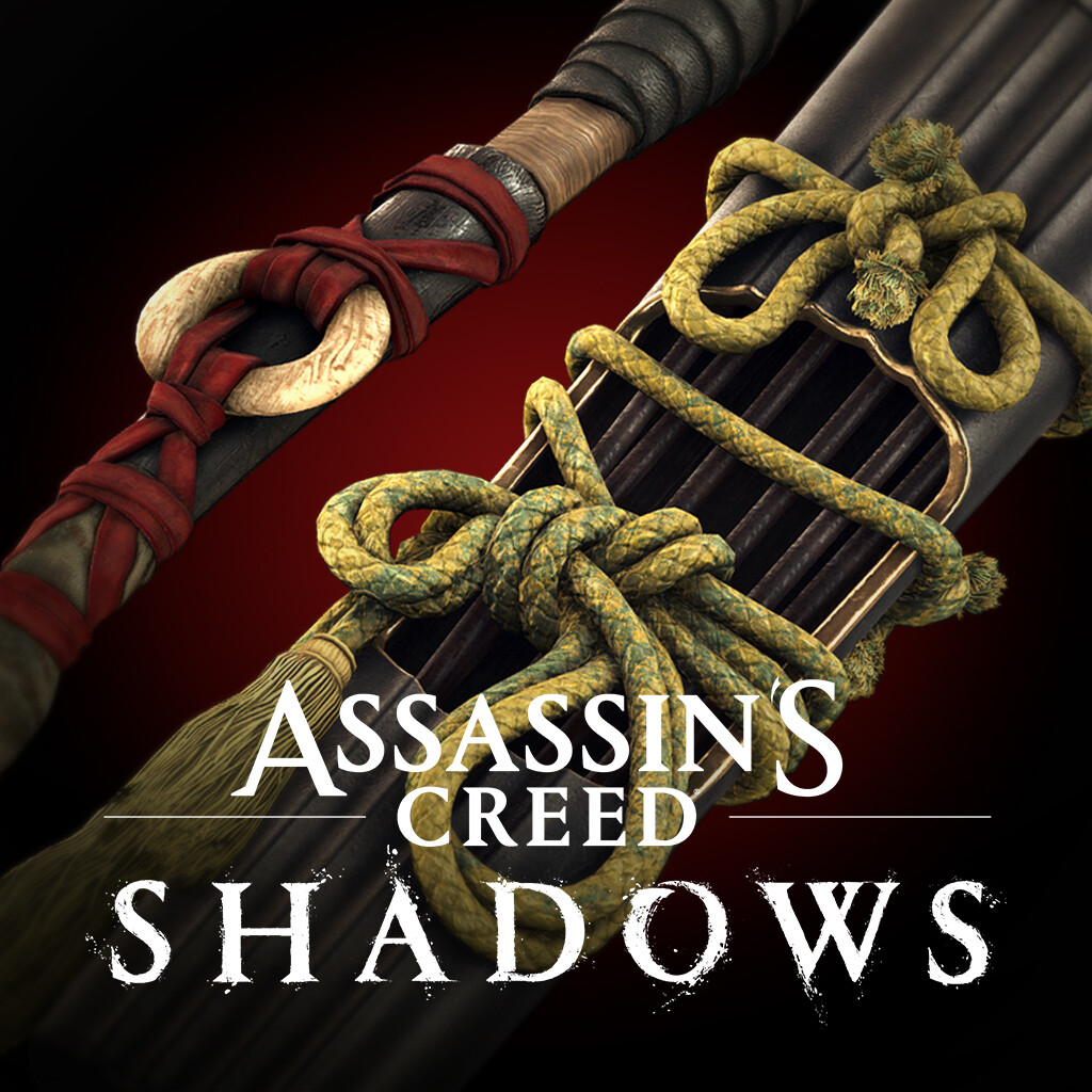 ArtStation - Assassin's Creed Shadows Weapons: Monk Short Bow