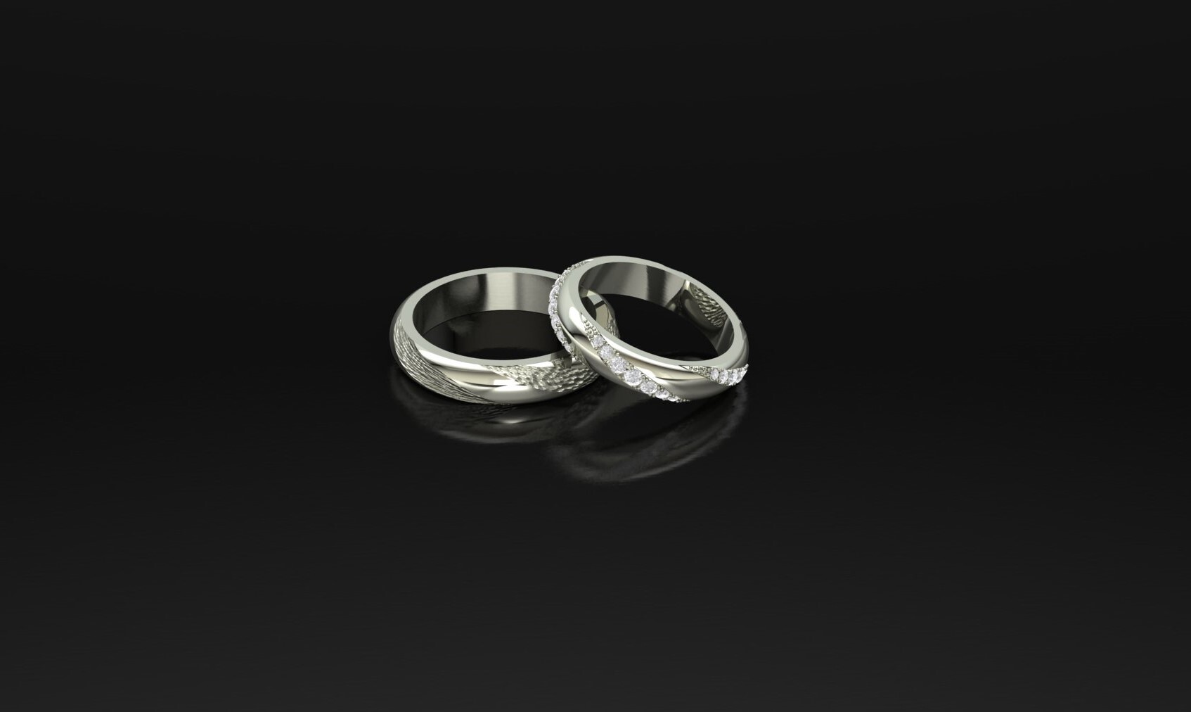 ArtStation - Wedding rings