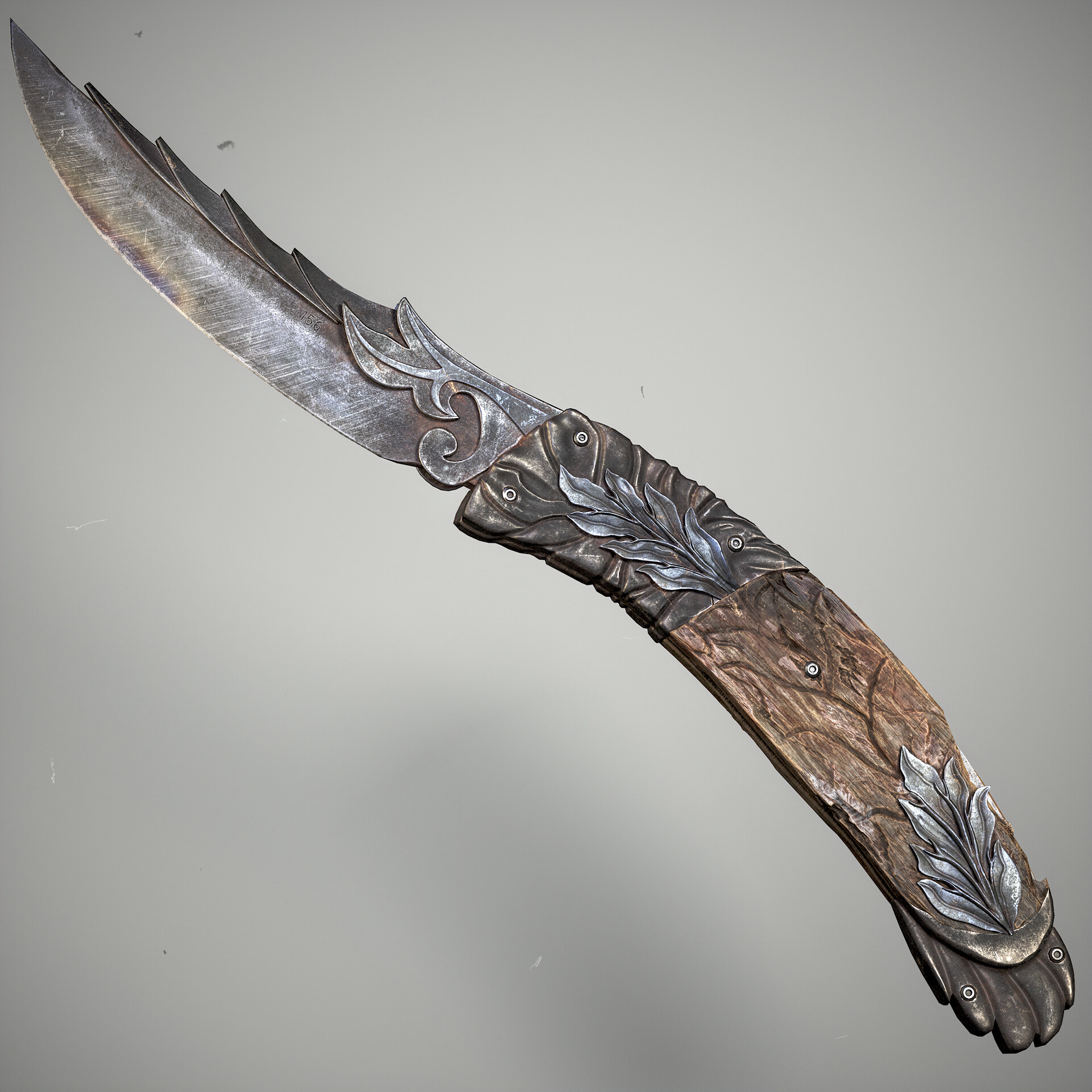 ArtStation - Aged knife
