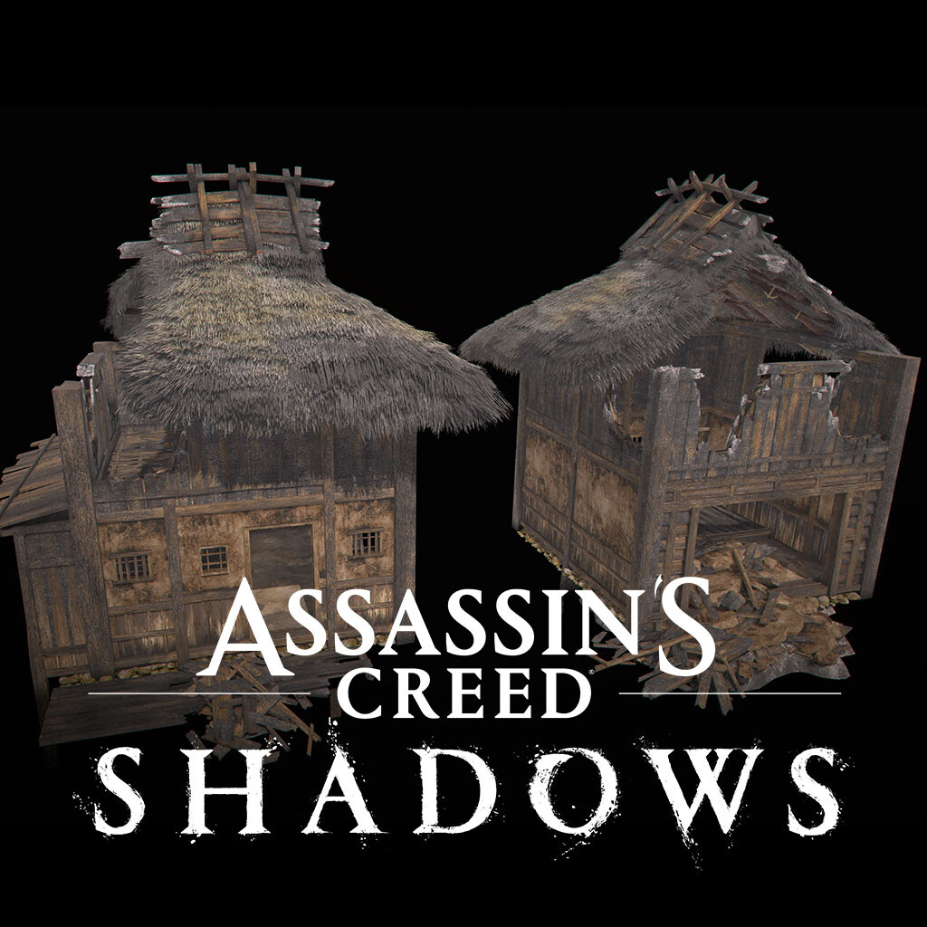 ArtStation - Assassin's Creed Shadows: Destroyed House Modules