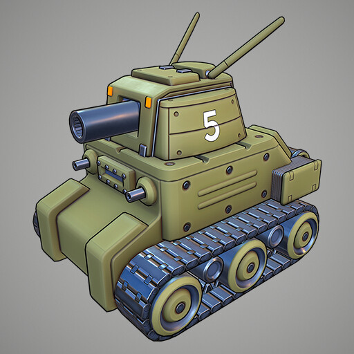 ArtStation - Battle Tank