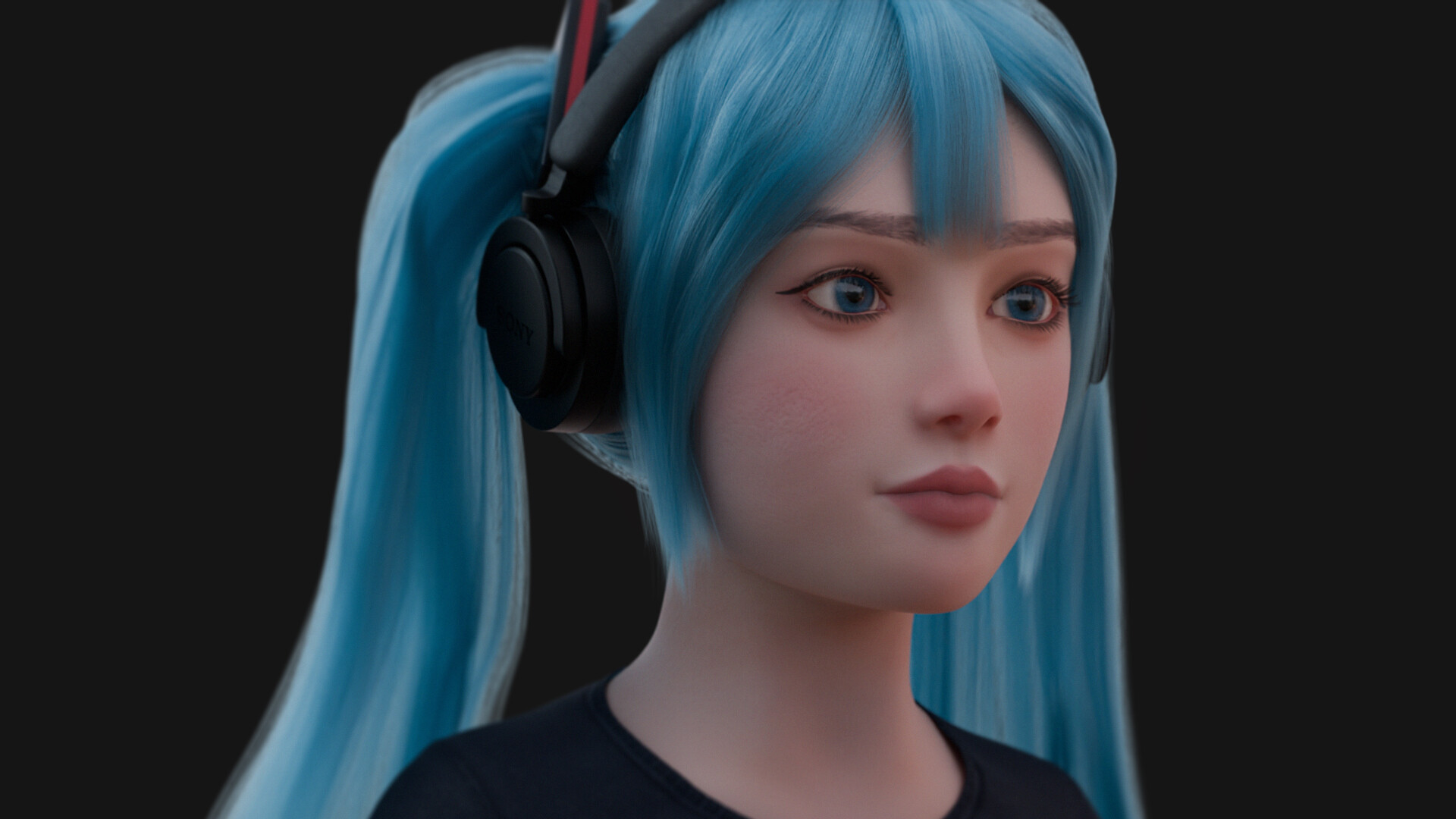 ArtStation - Hatsune Miku 3D model