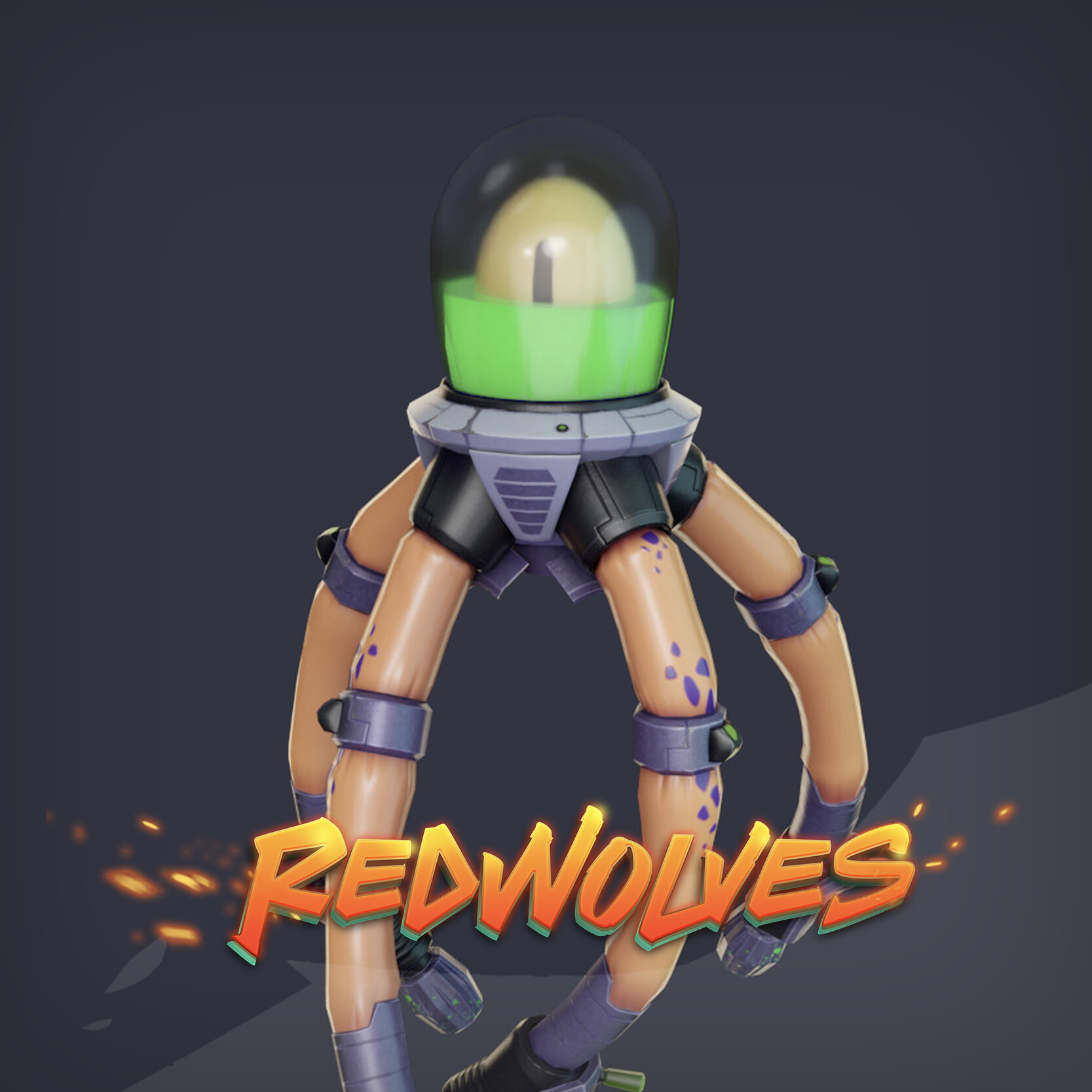 ArtStation - Characters - Red Wolves - Cycloptopus