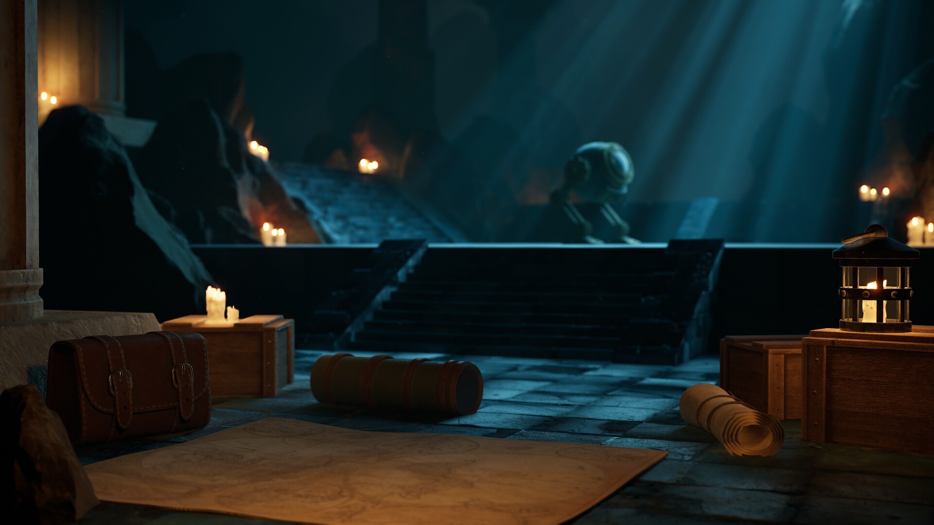 ArtStation - Mysterious Cave