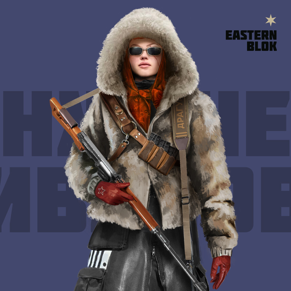 ArtStation - Eastern Blok • Deadeye Dragunova