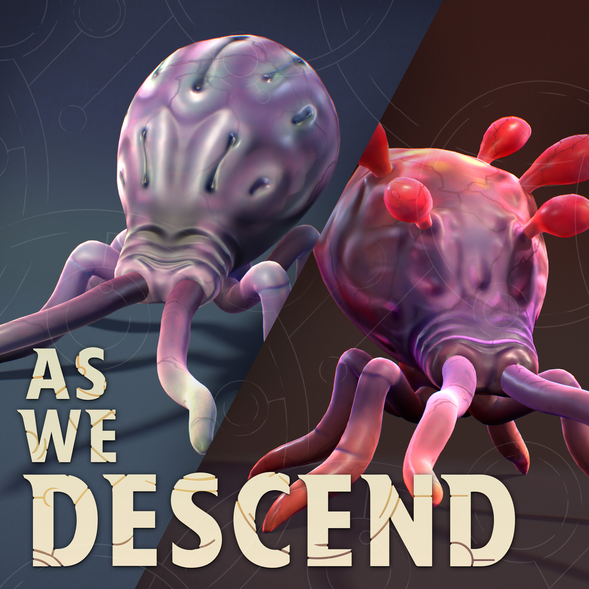 ArtStation - As We Descend - Vermin and Dire Vermin