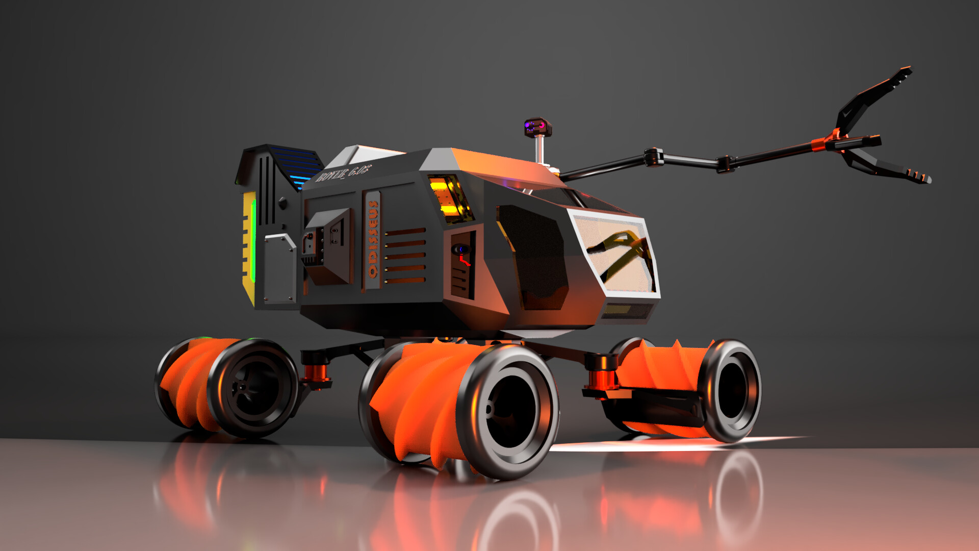 ArtStation - Modular Exploration Rover Robot