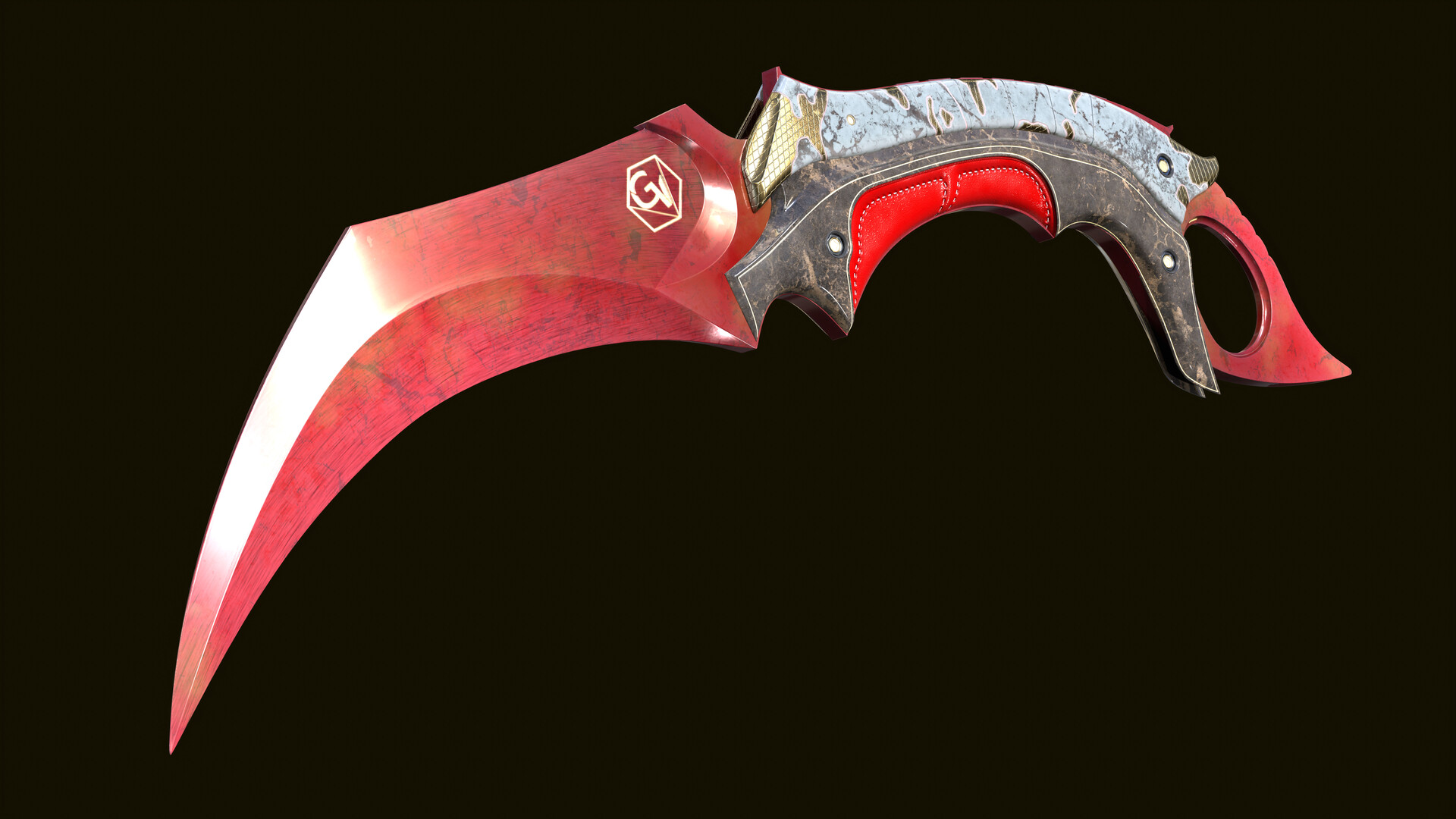 ArtStation - Custom Karambit Model