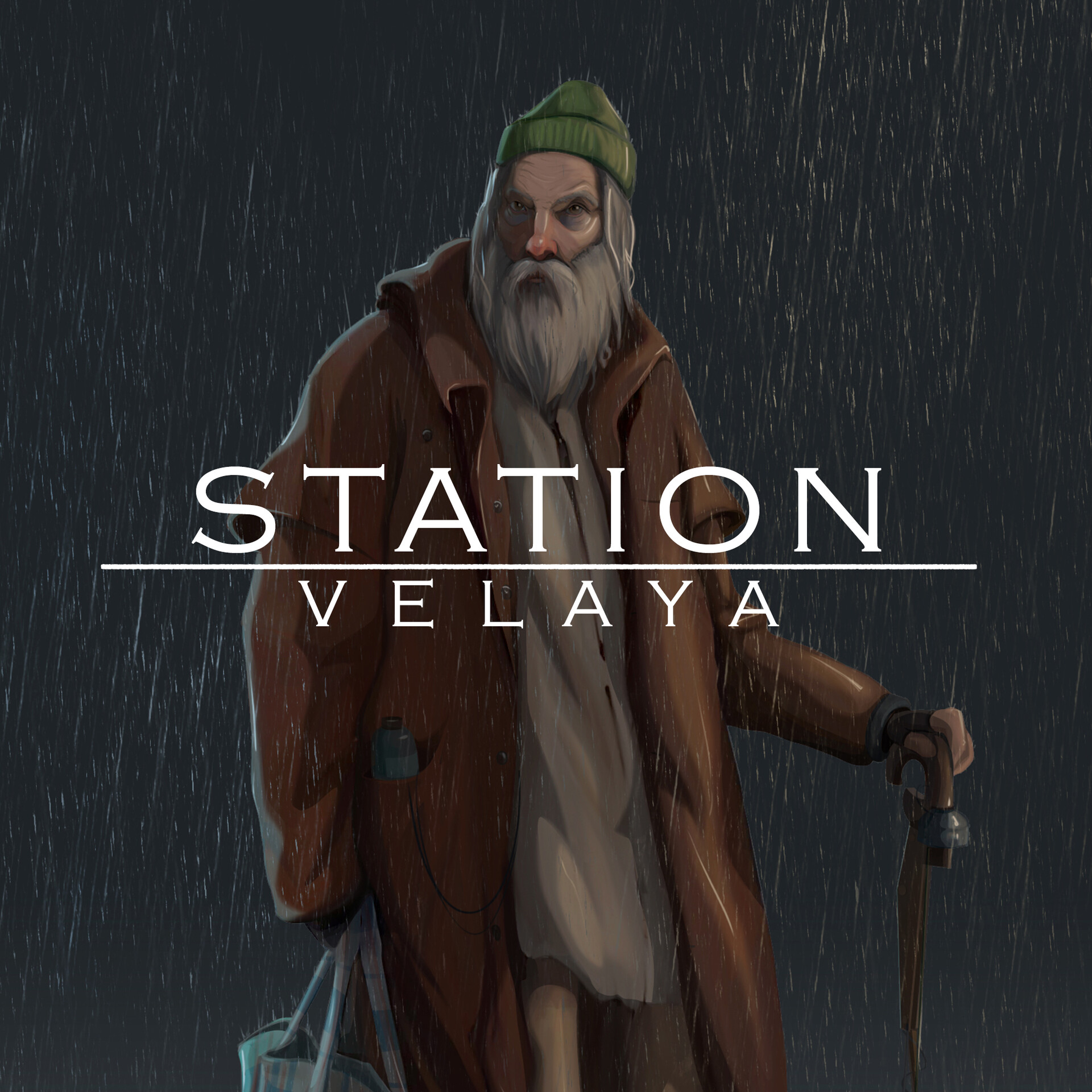 ArtStation - Homeless man concept. STATION Velaya