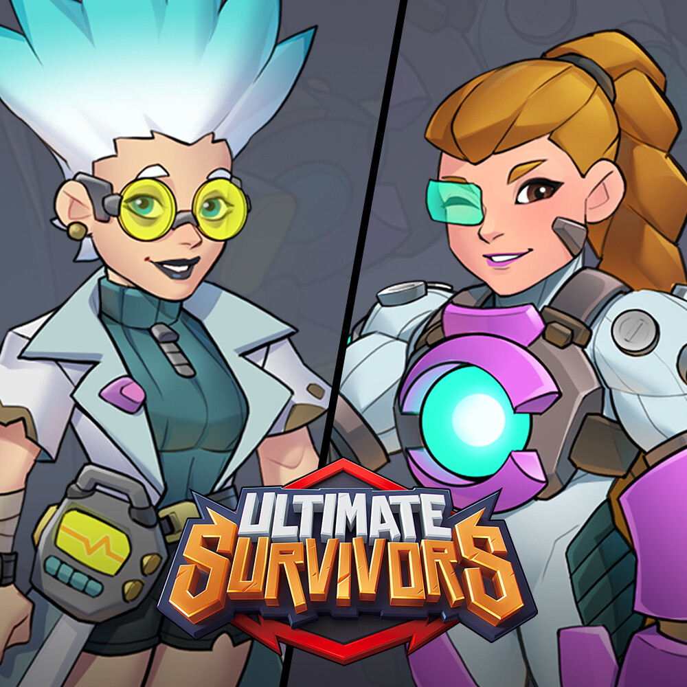 ArtStation - Scientist Heroes