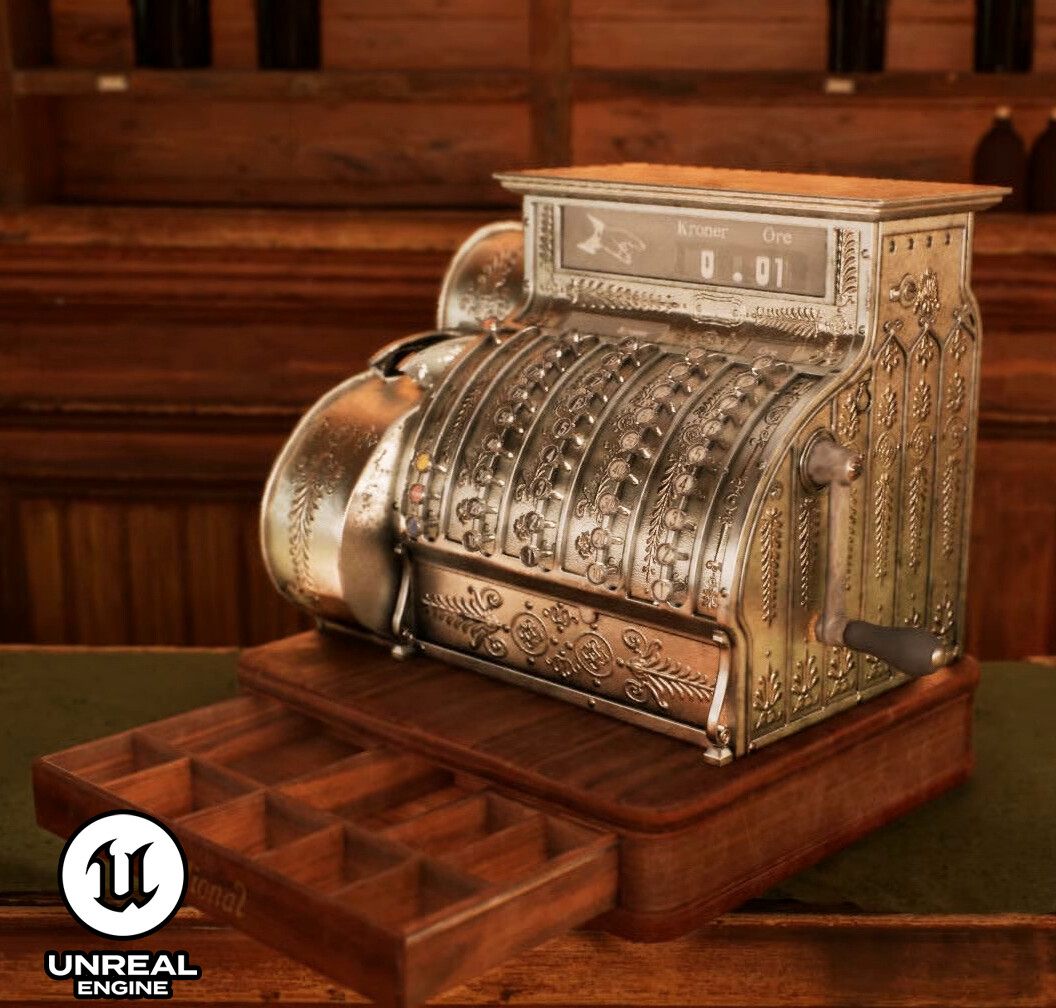 ArtStation - National Cash Register