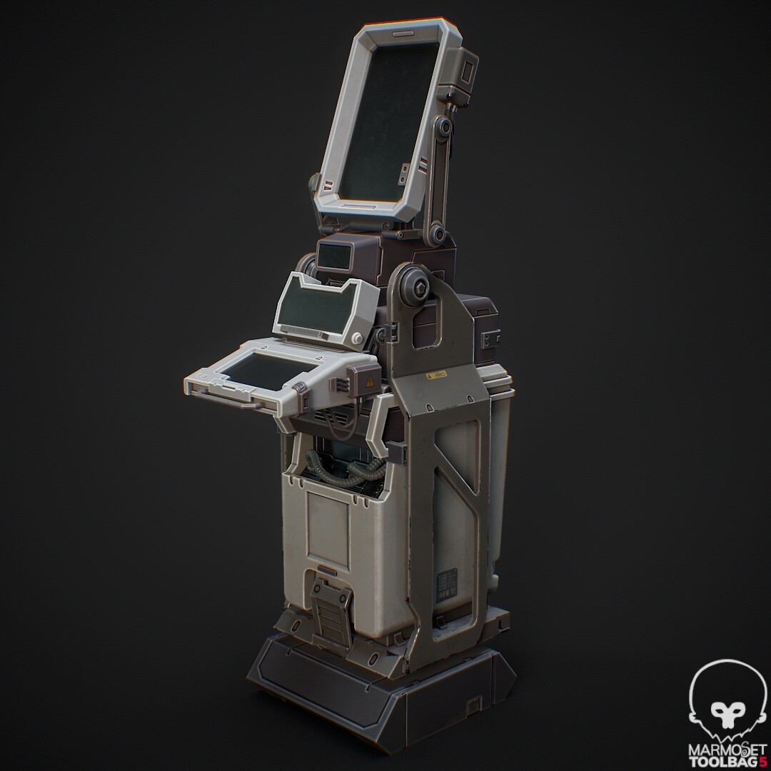 ArtStation - Sci-Fi Consoles