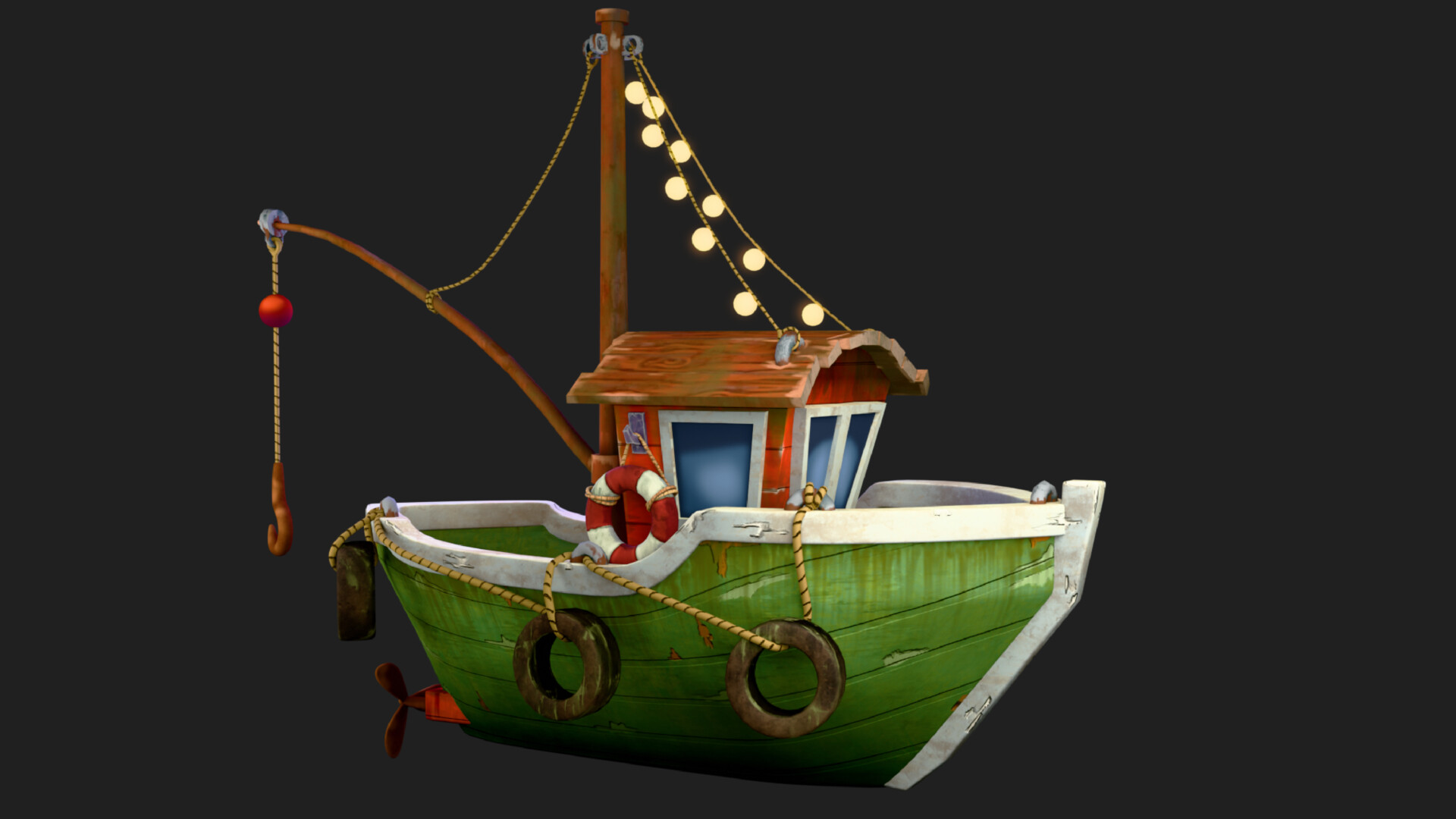 ArtStation - Stylized Marine Props