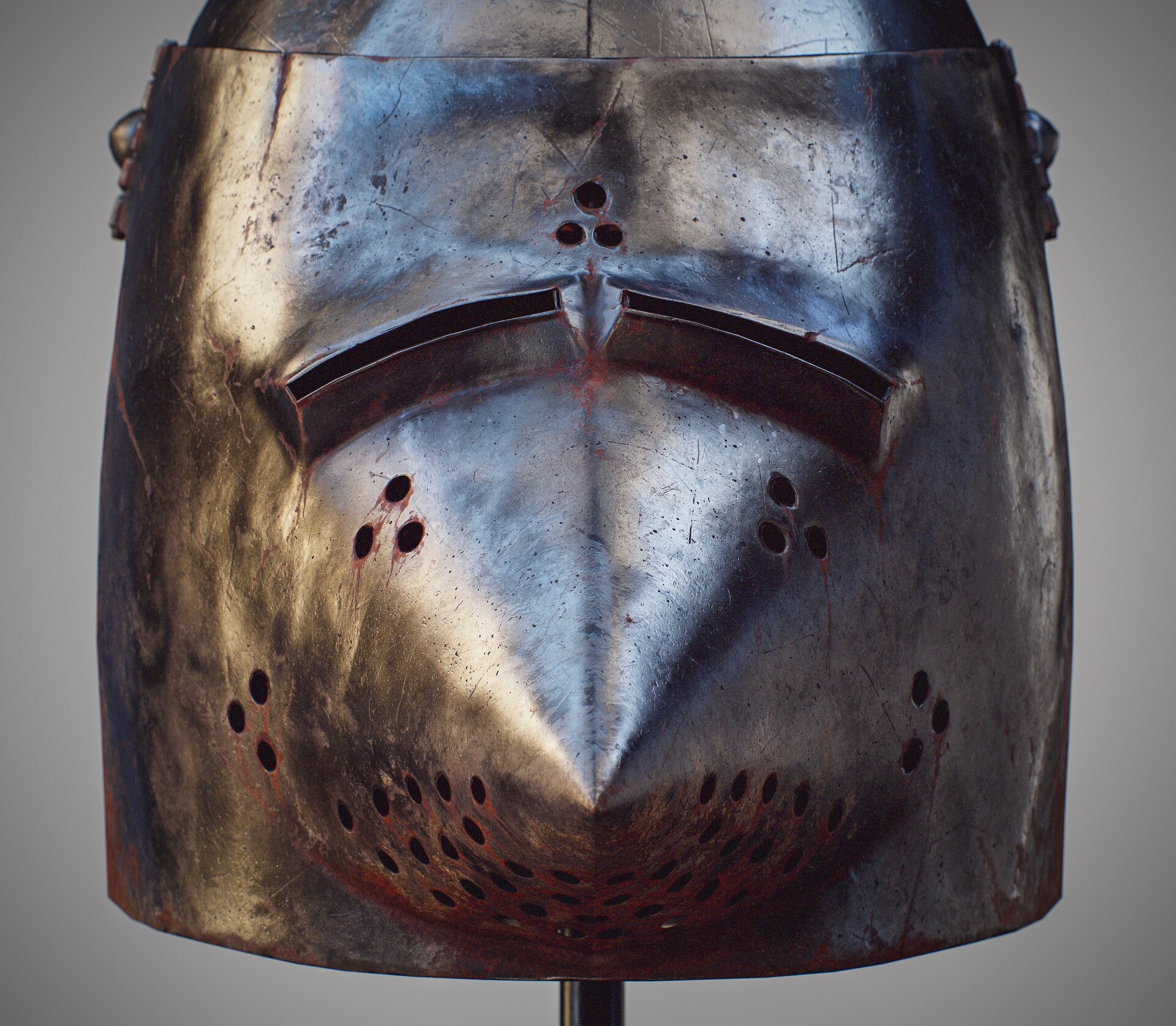ArtStation - Bascinet Helmet