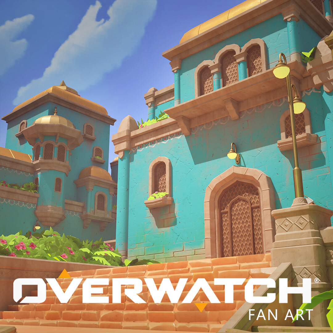 ArtStation - Suravasa – Overwatch Fanart Environment