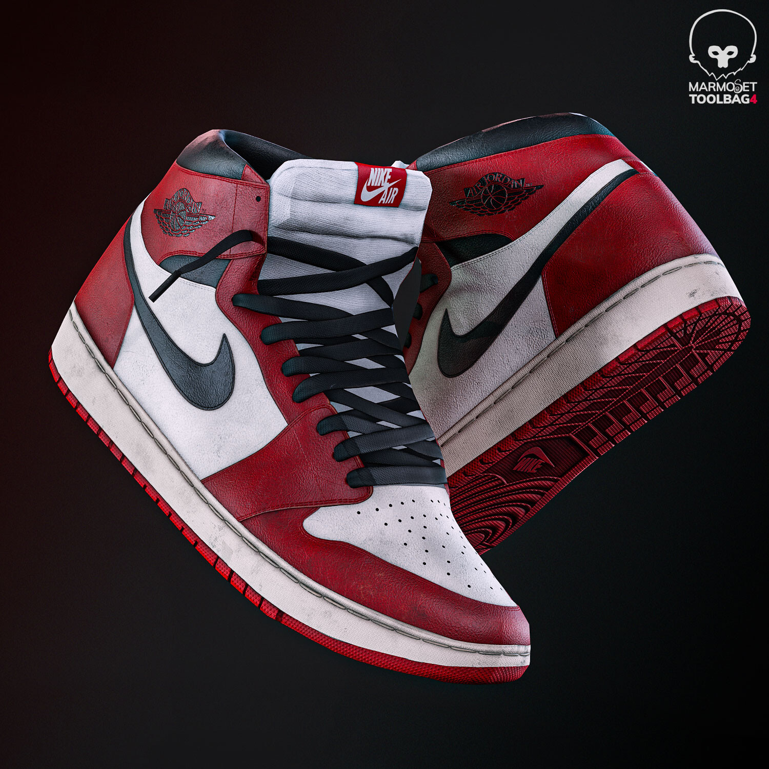 ArtStation - Air Jordan 1: Game ready