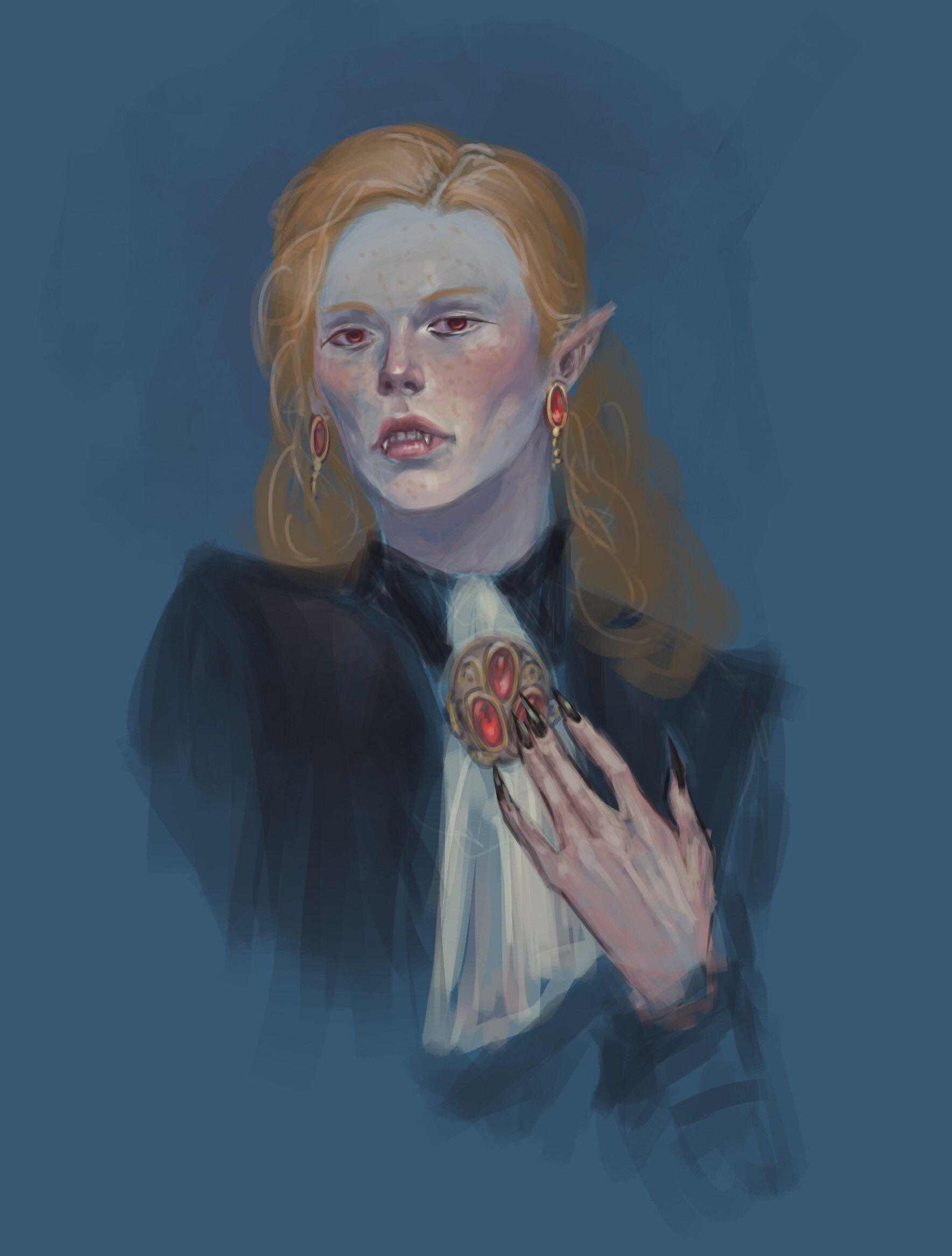 ArtStation - Daily sketches (Vampires from The Masquerade)
