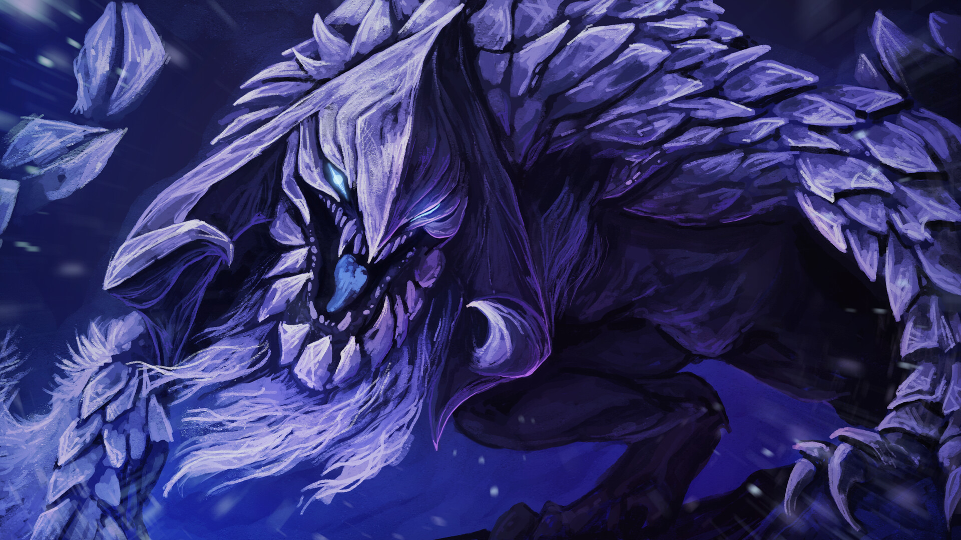 ArtStation - Arkveld monster hunter wilds fan art