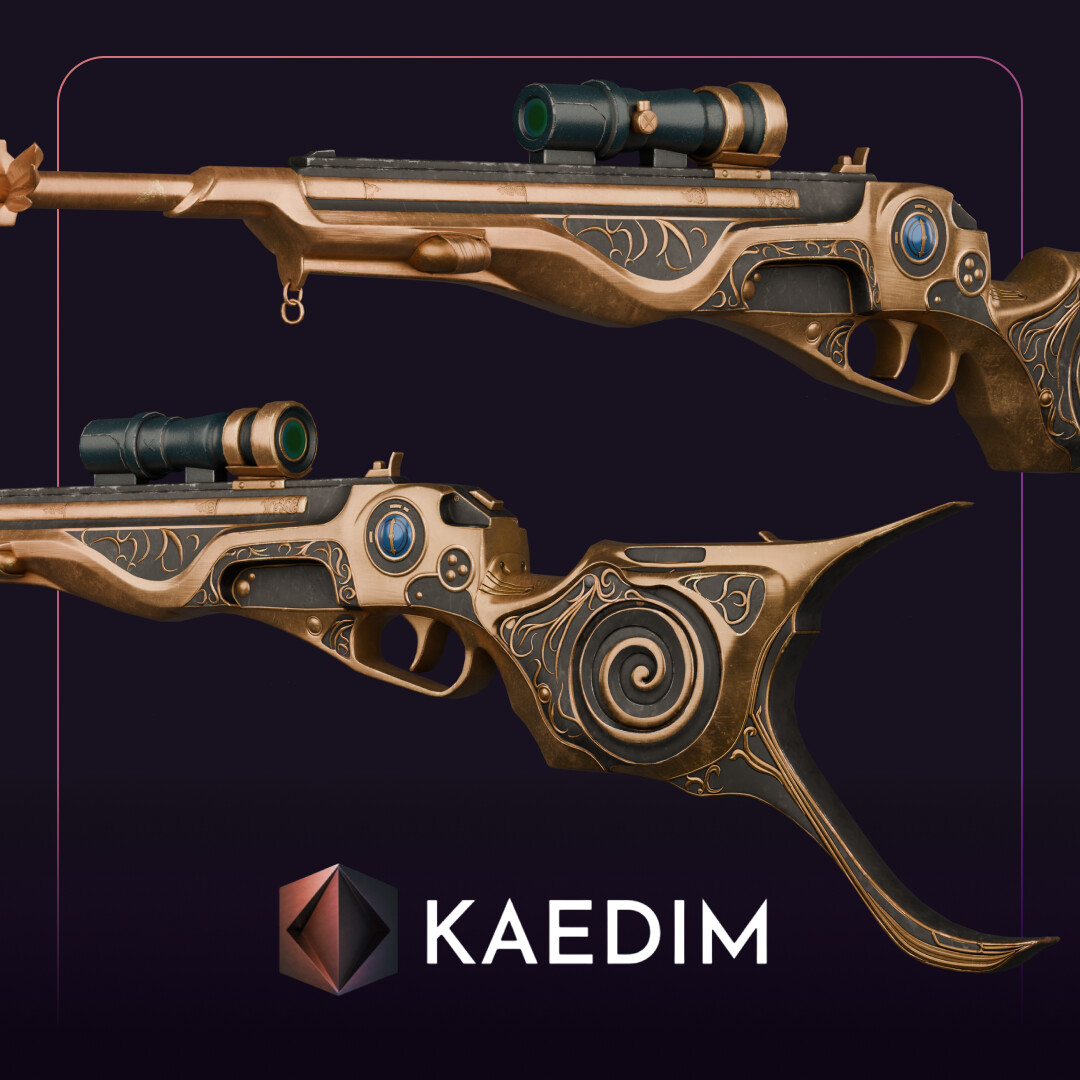 ArtStation - Sniper | 3D Stylized Game Asset | Kaedim