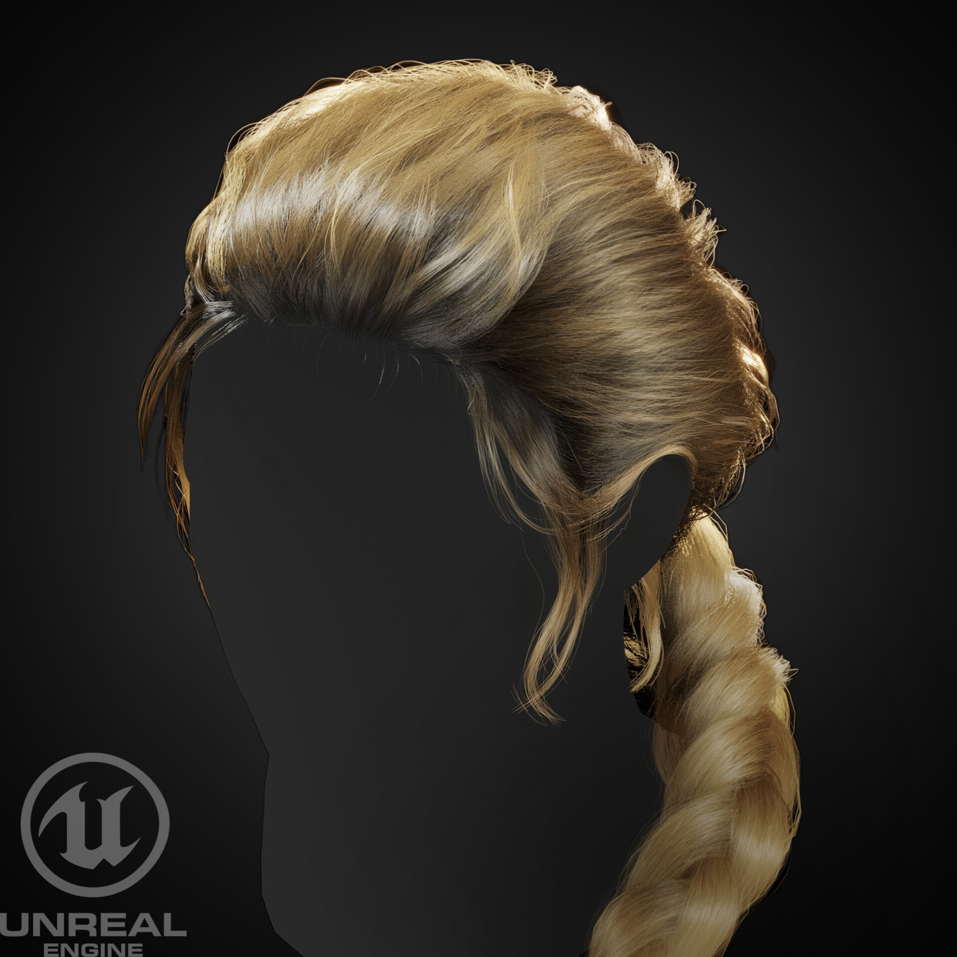 ArtStation - Xgen - Single Braid